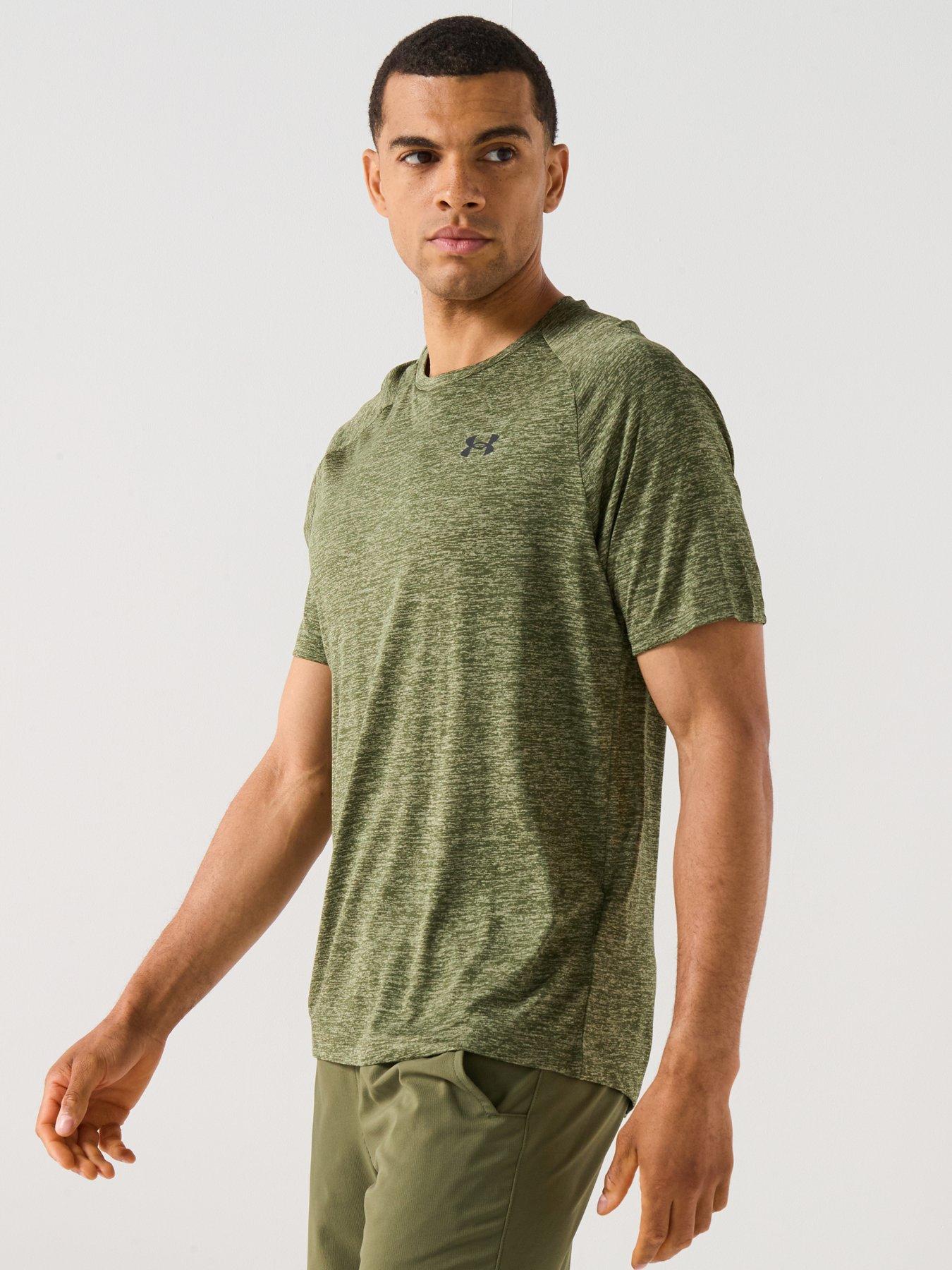 UNDER ARMOUR Mens Training Tech 20 T-Shirt - Green | Very