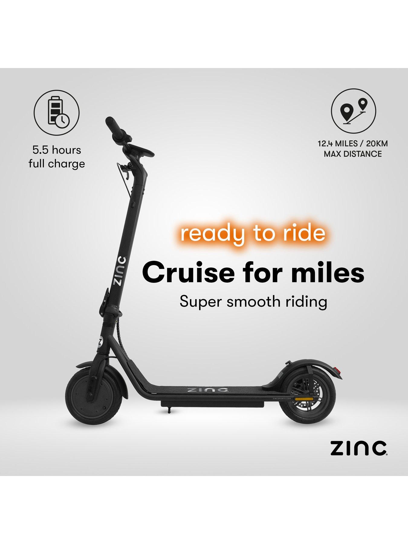 Zinc Next Gen Electric Scooter with 350W Motor | Very