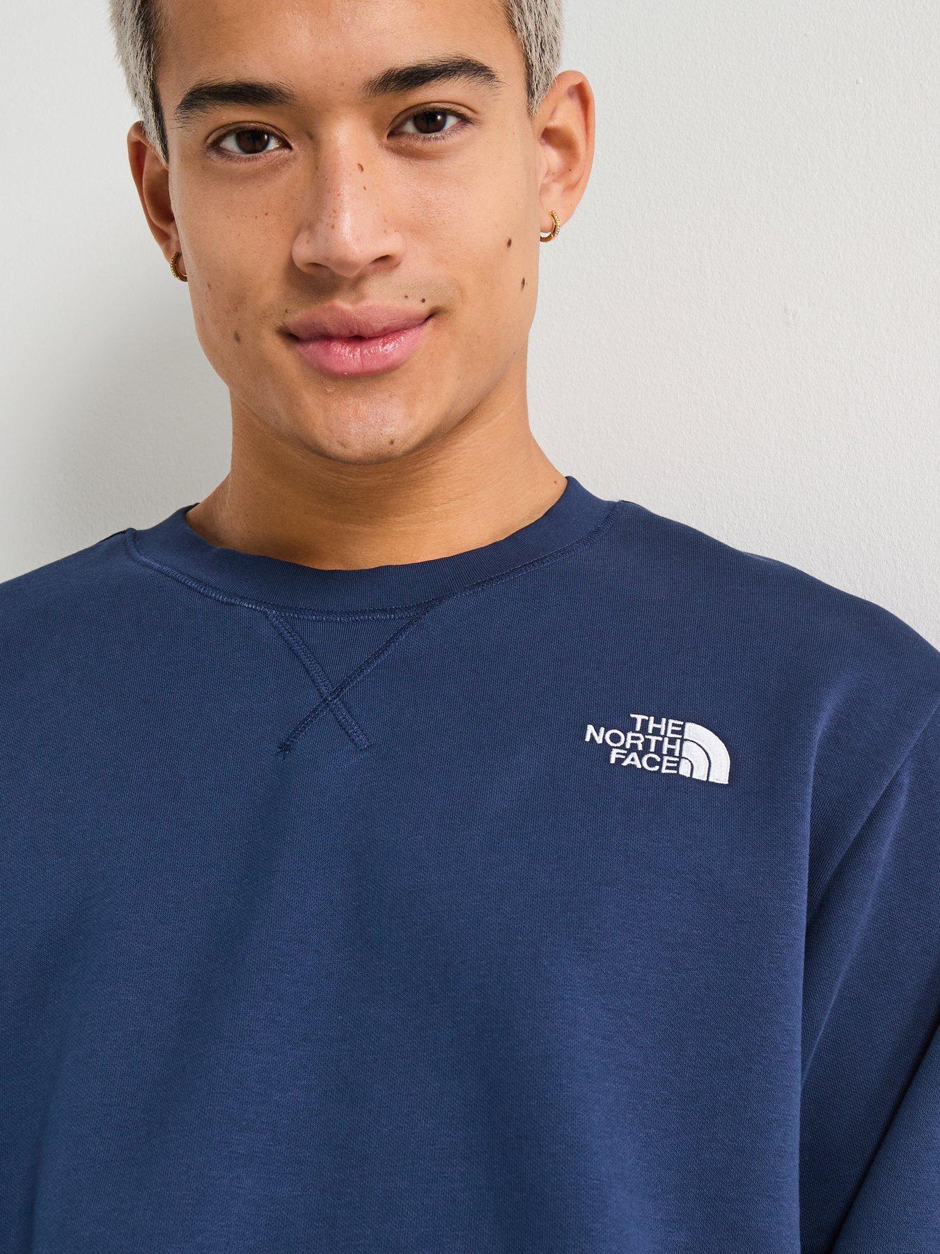 The North Face Mens Essential Relaxed Crew - Navy | Very