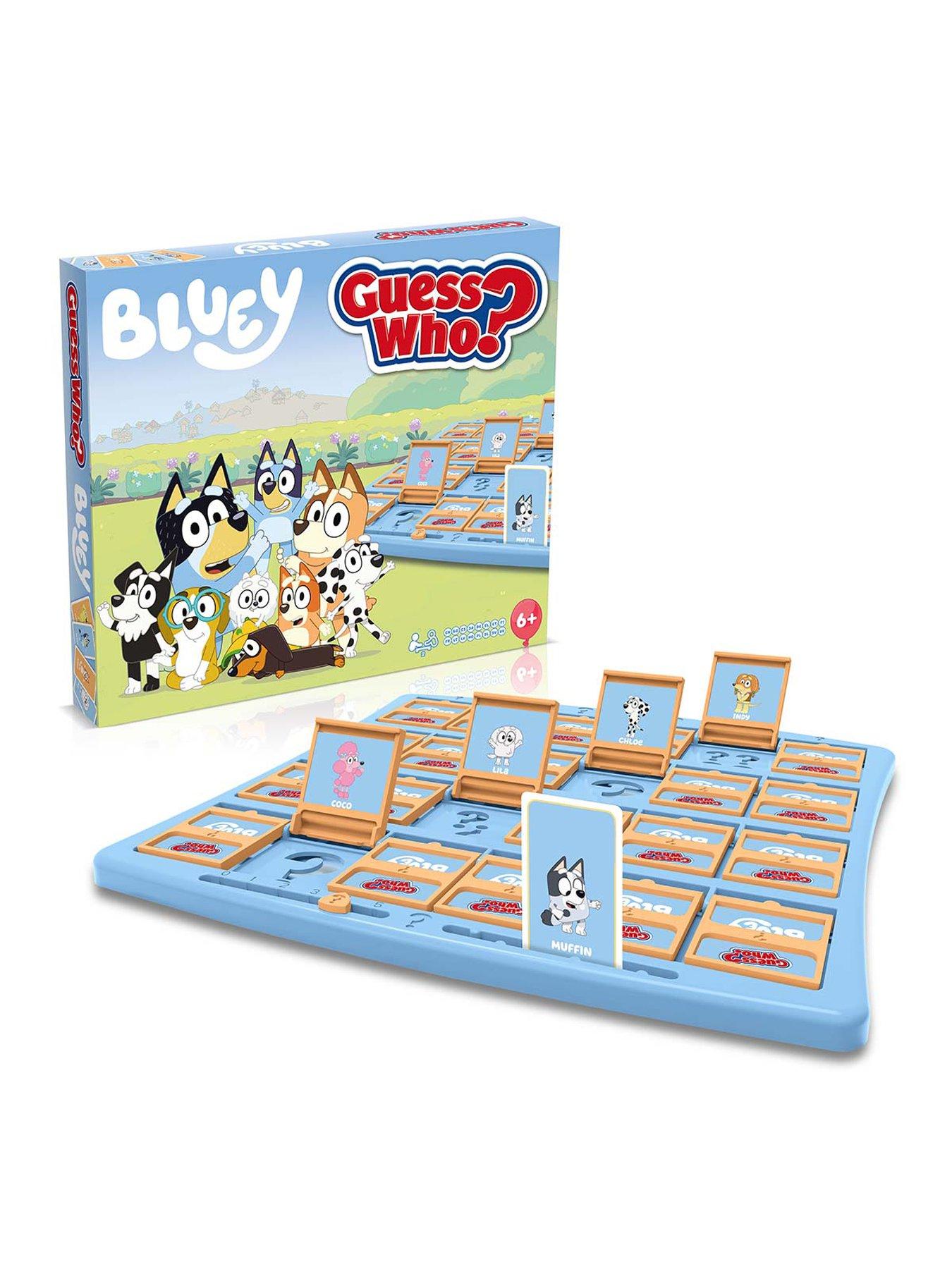 Bluey Guess Who Board Game – Fun Family Matching Game for Kids with ...