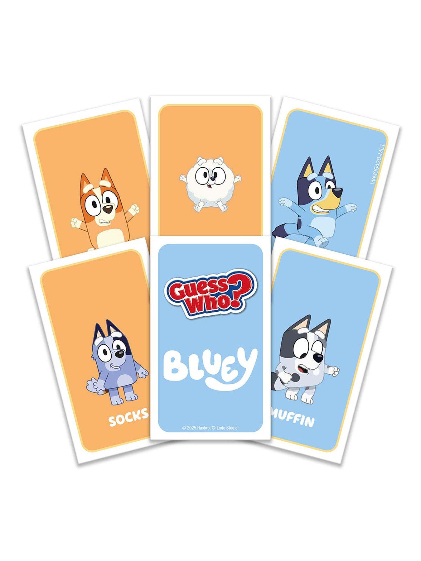 Bluey Guess Who Board Game – Fun Family Matching Game for Kids with ...