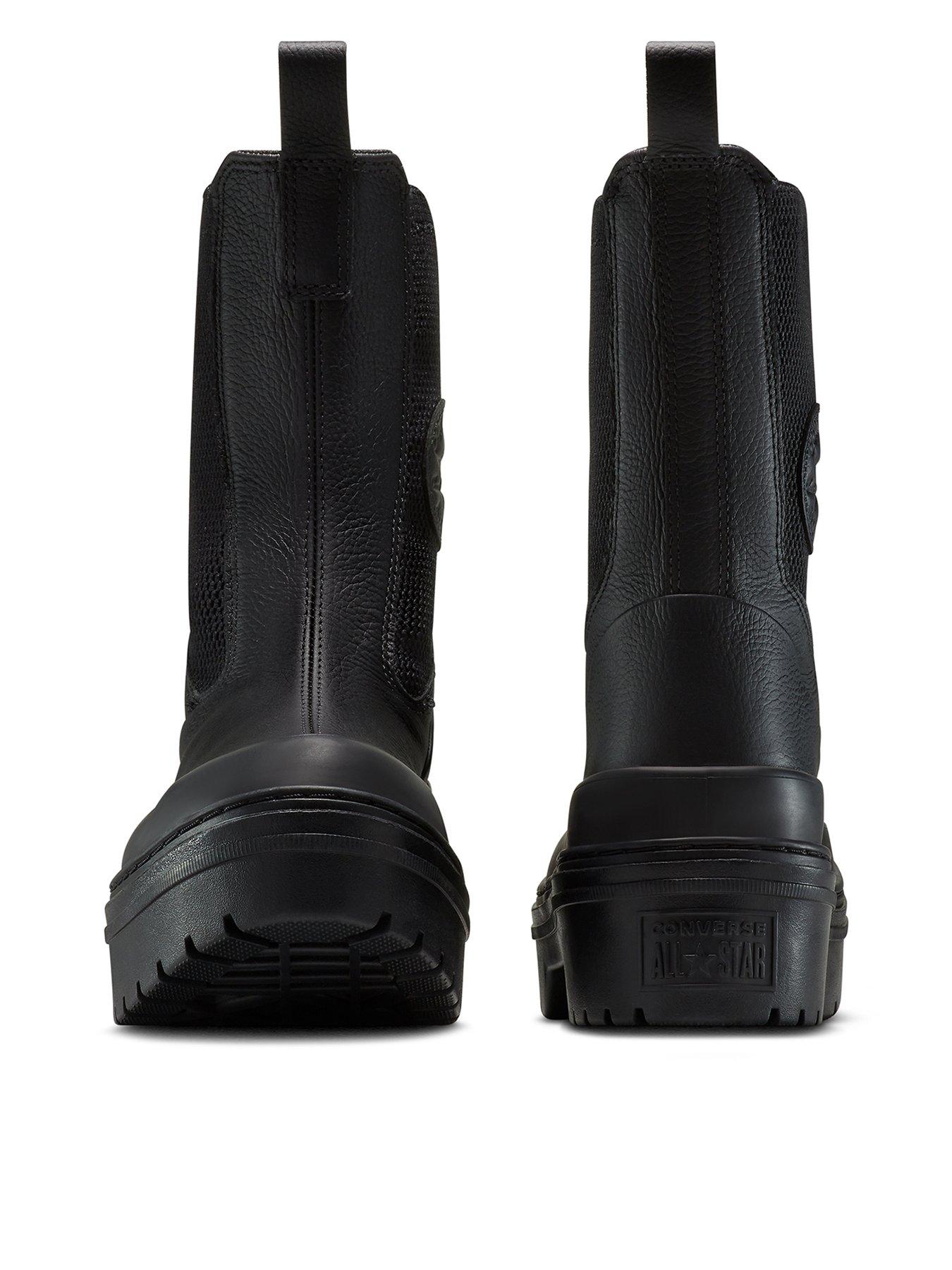 Converse Womens Chuck Taylor All Star Lugged Heel Chelsea Boot High Top ...