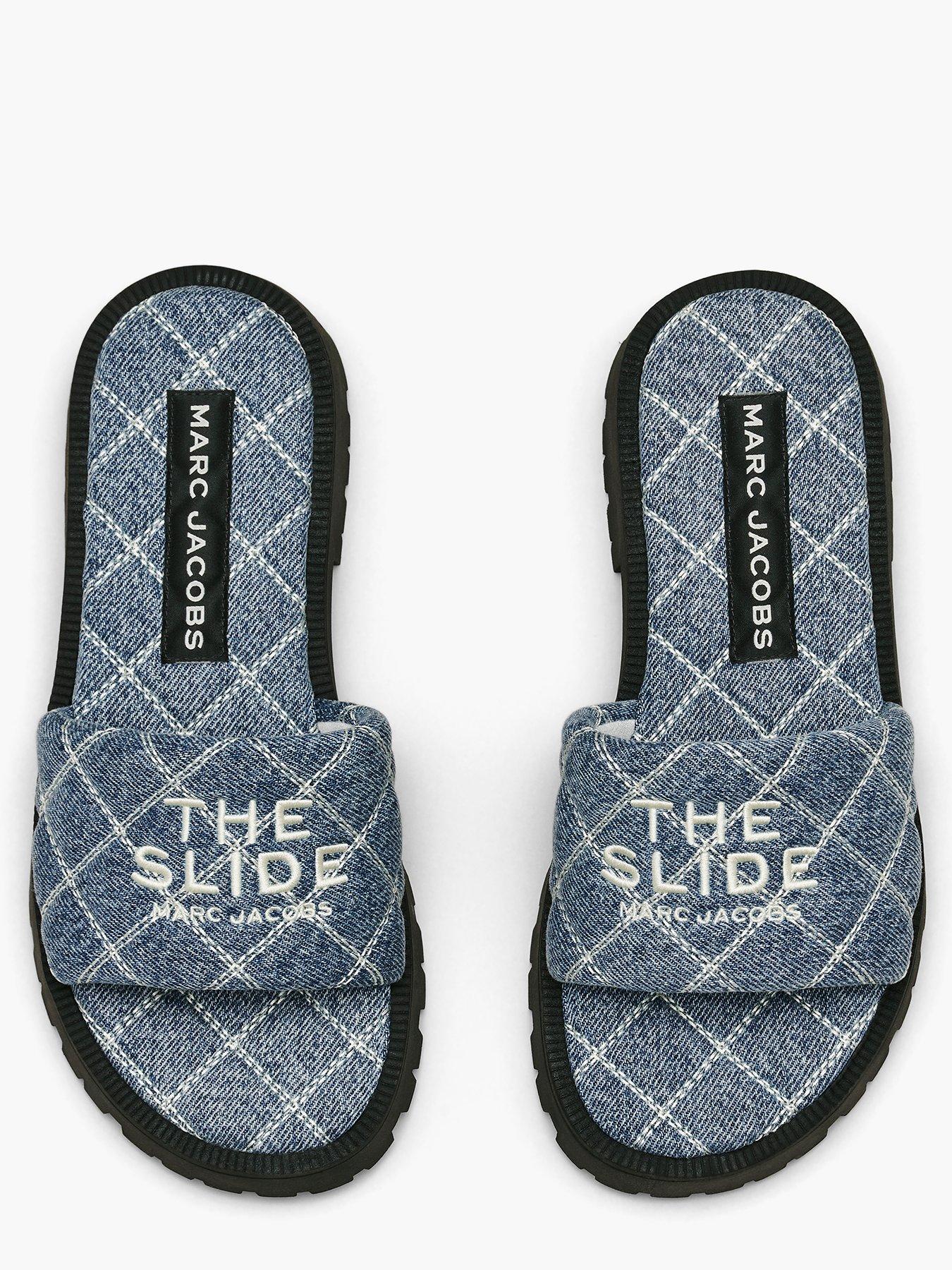 MARC JACOBS The Lug Sole Slide - Blue | Very