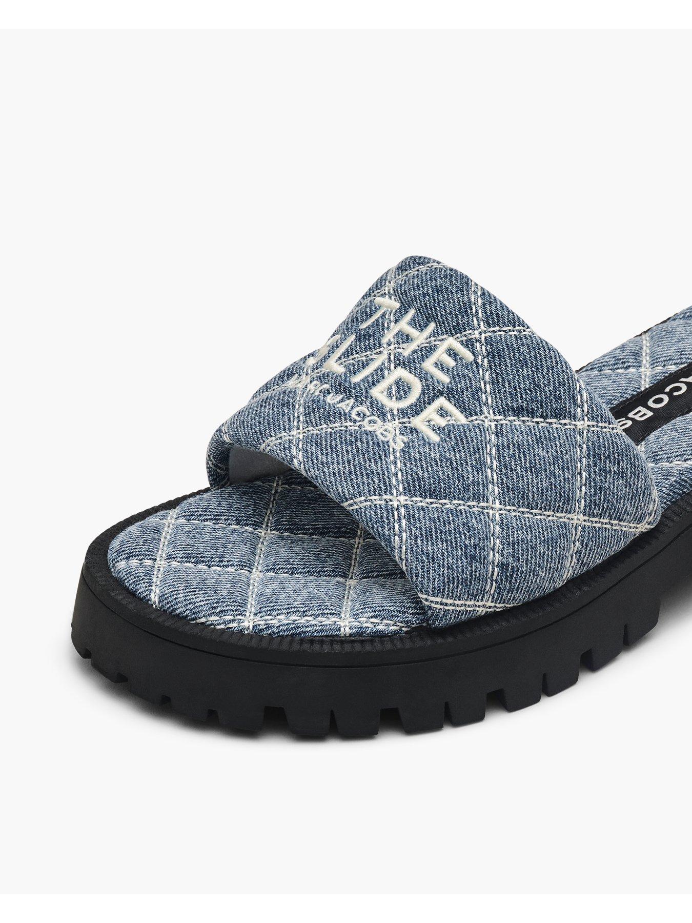 MARC JACOBS The Lug Sole Slide - Blue | Very