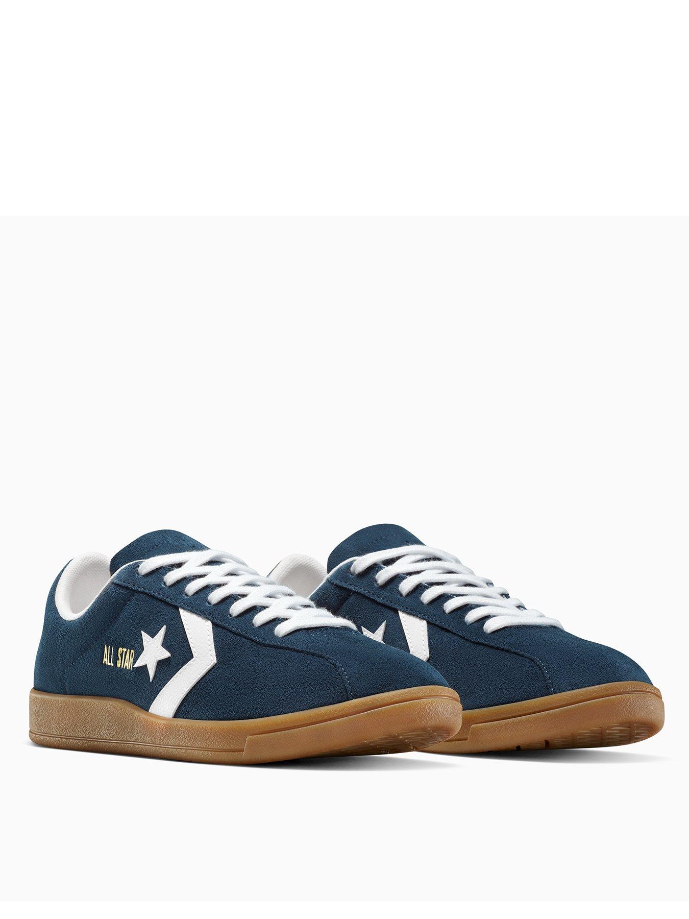 Converse Mens Converse Classic Trainer Suede Low Top -blue | Very