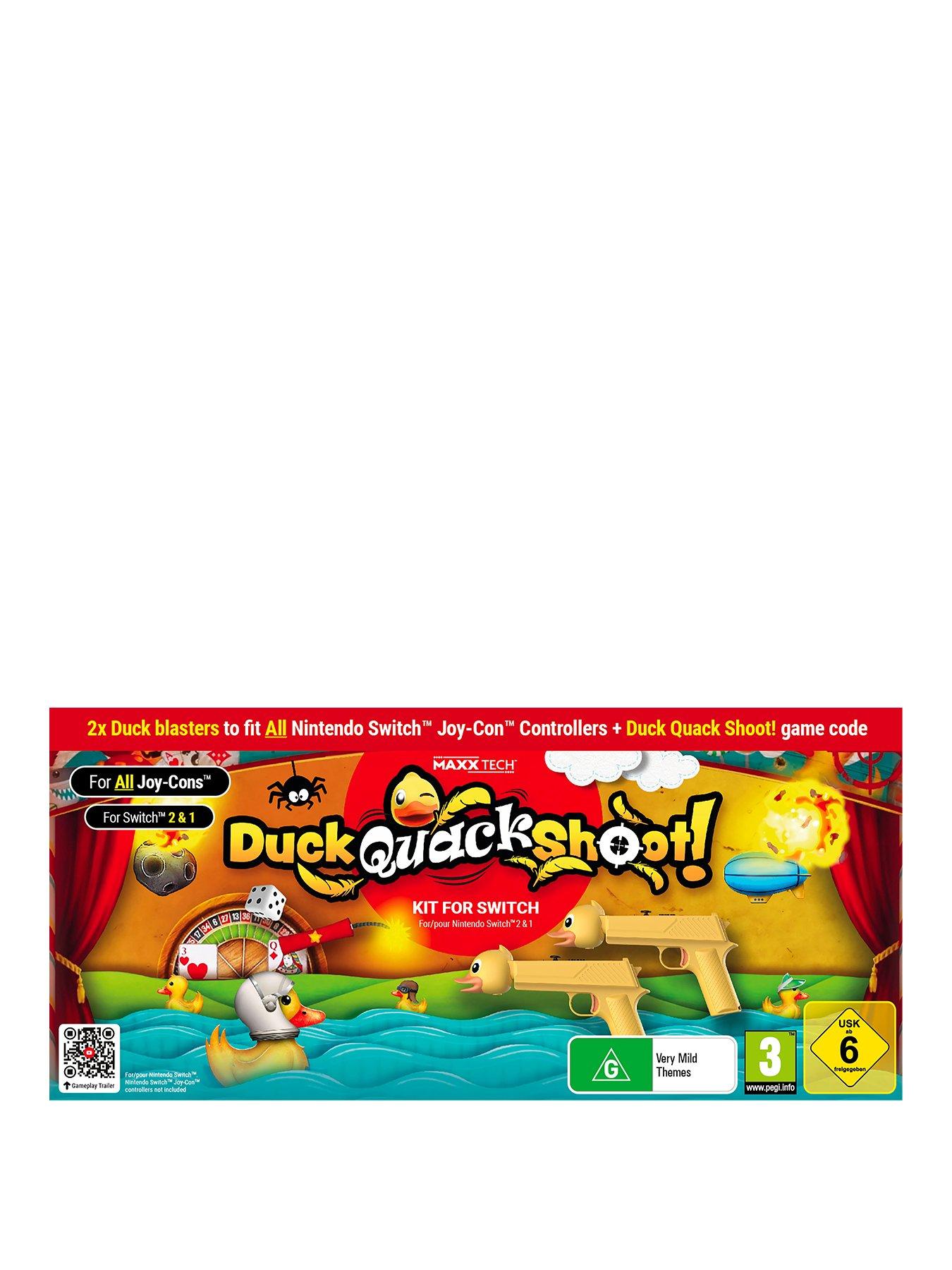 Maxx Tech Duck, Quack, Shoot! Kit for Nintendo Switch 2&1 | Very
