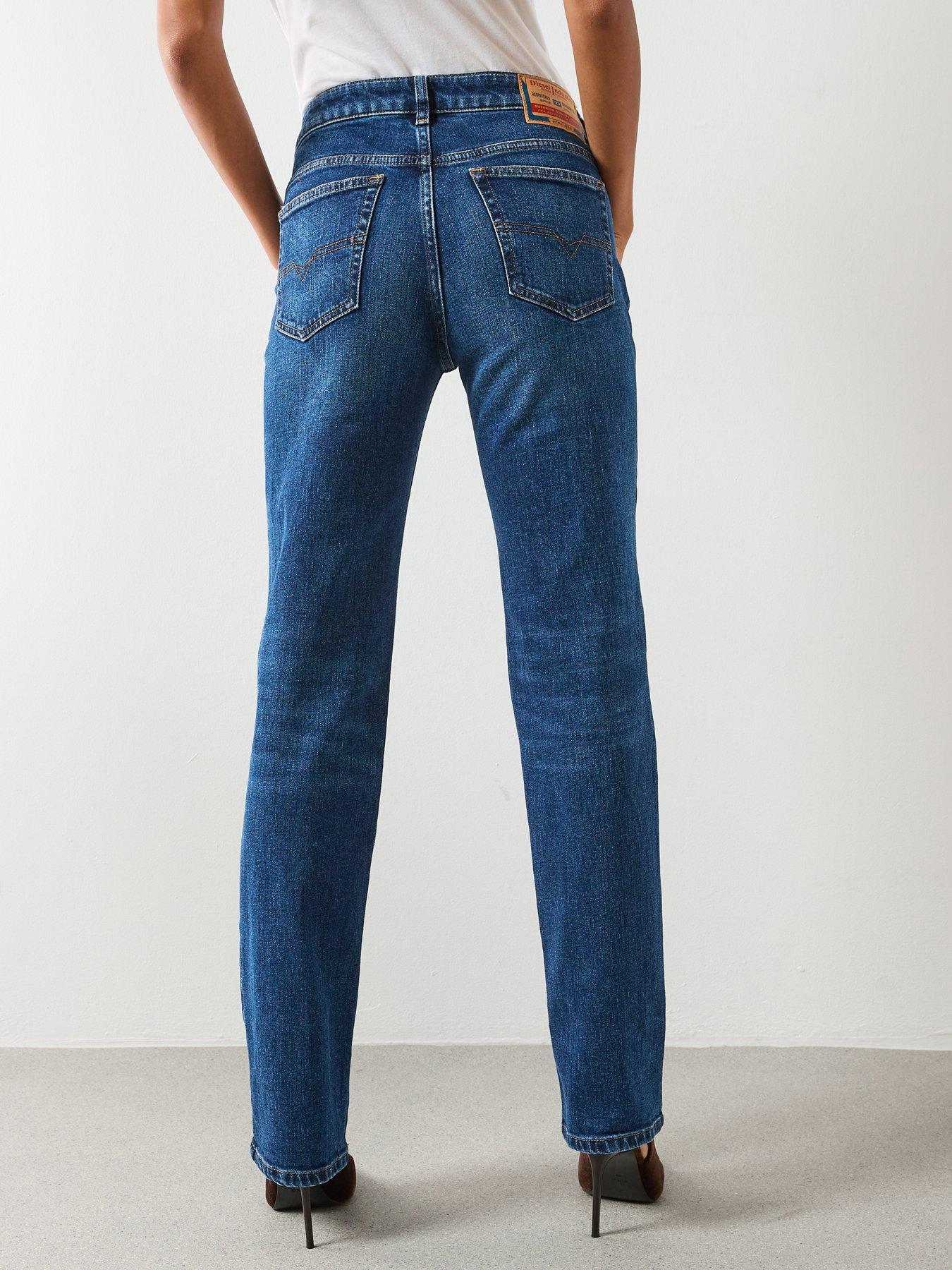 Diesel 1989 D-Mine Straight Fit Jean - Light Wash | Very