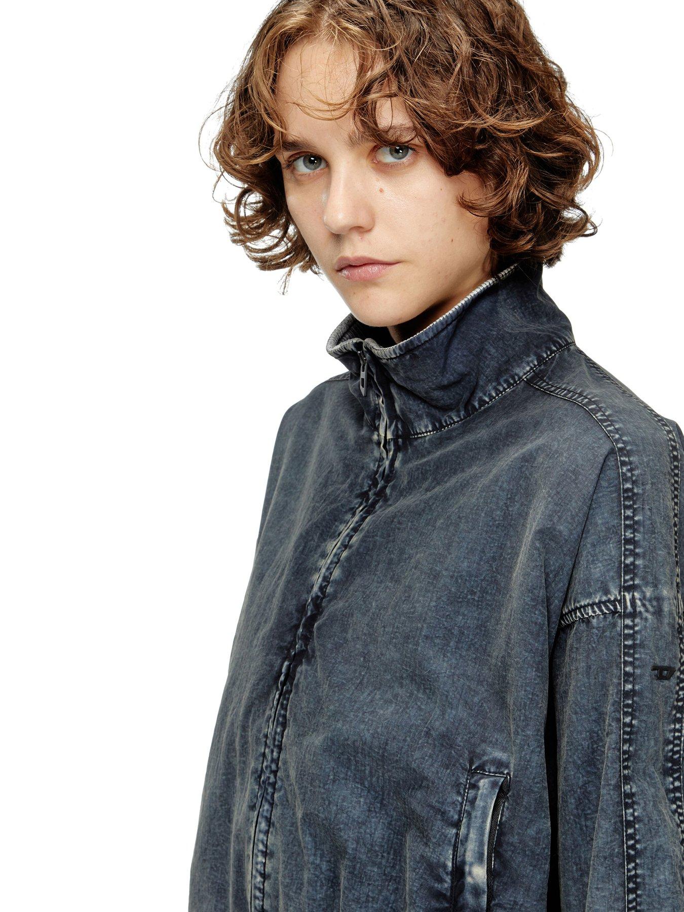 Diesel G-Leam Denim Bomber Jacket - Dark Blue | Very