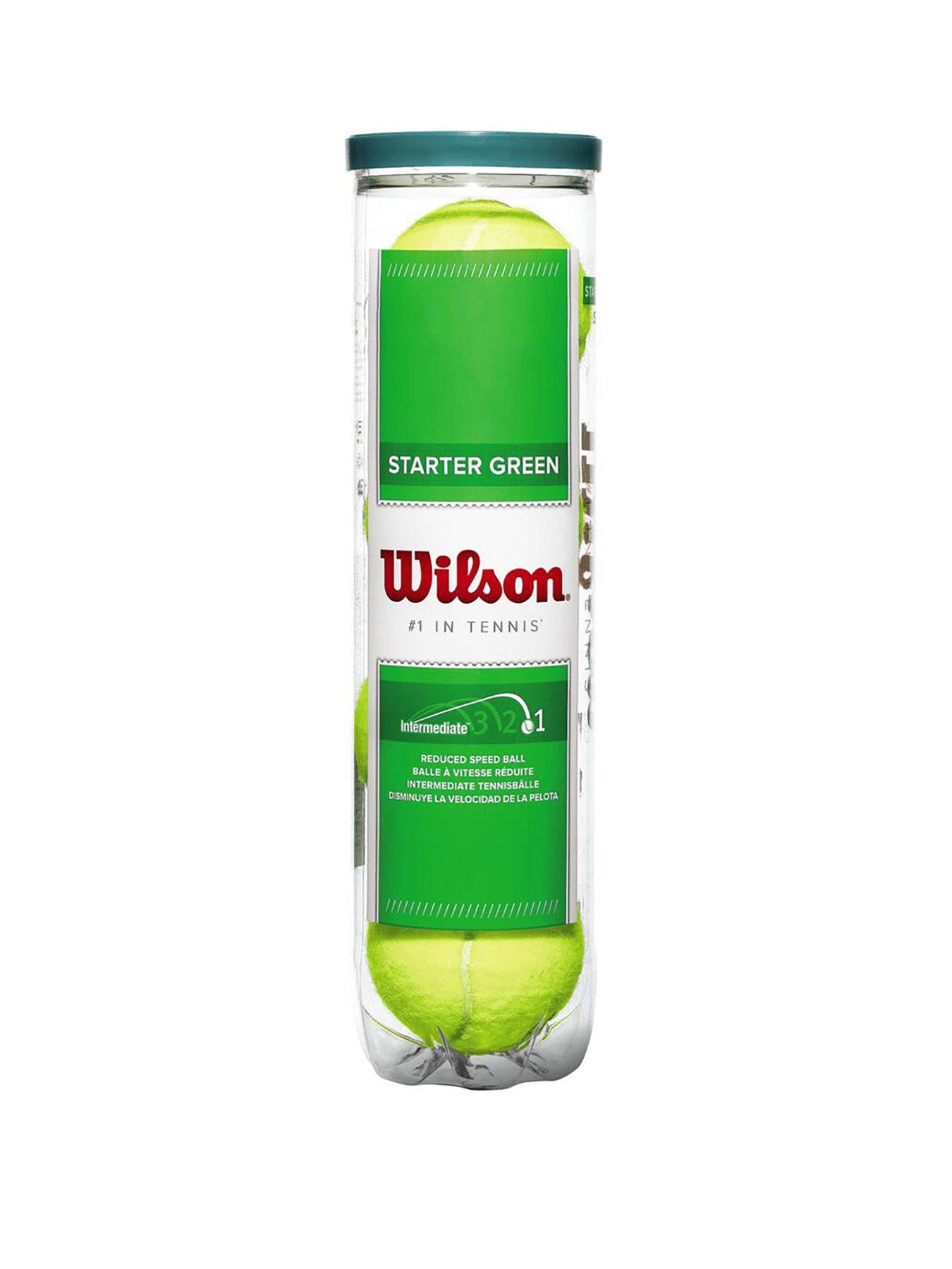 Wilson Starter Play Green 4-Pack Tennis Balls | Very