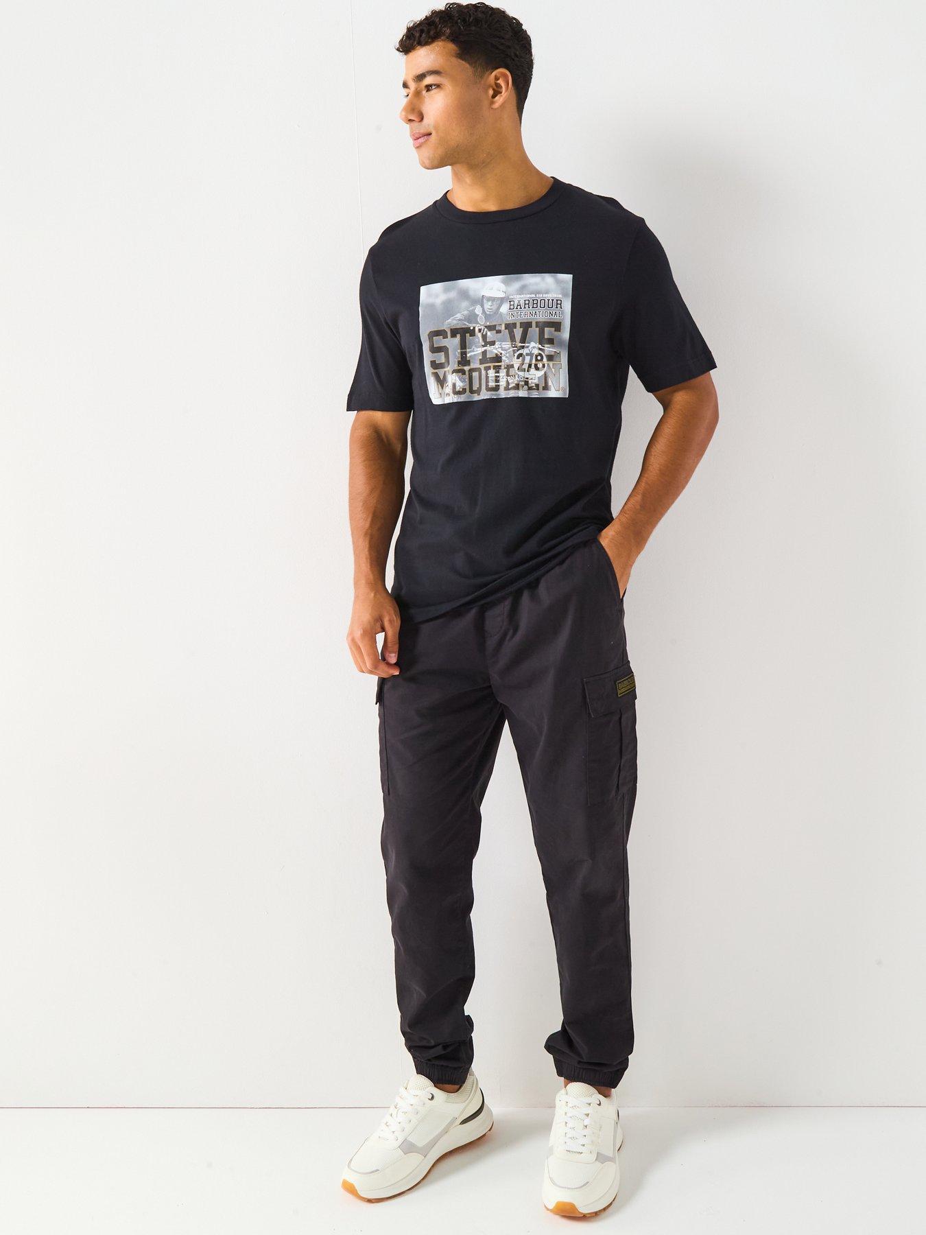 Barbour International Steve McQueen Relaxed Scape Graphic T-Shirt ...