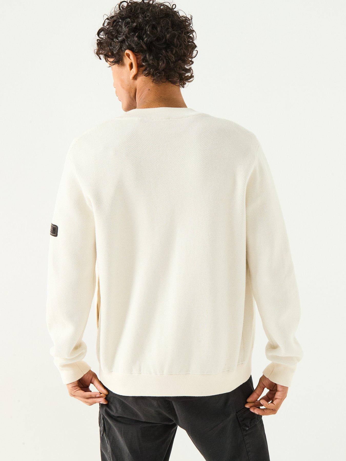 Barbour International Patrick Bomber Zip Through Knitted Cardigan ...
