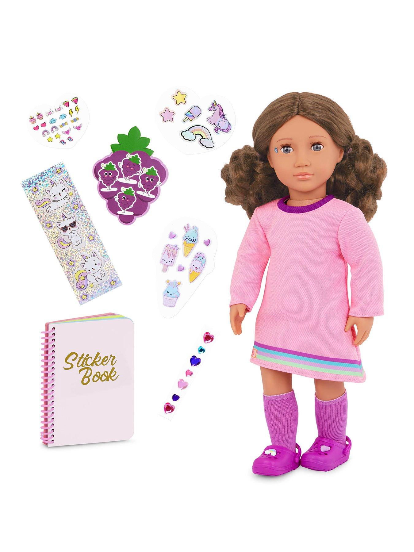 Our Generation Activity Doll With Sticker Book - Finley | Very