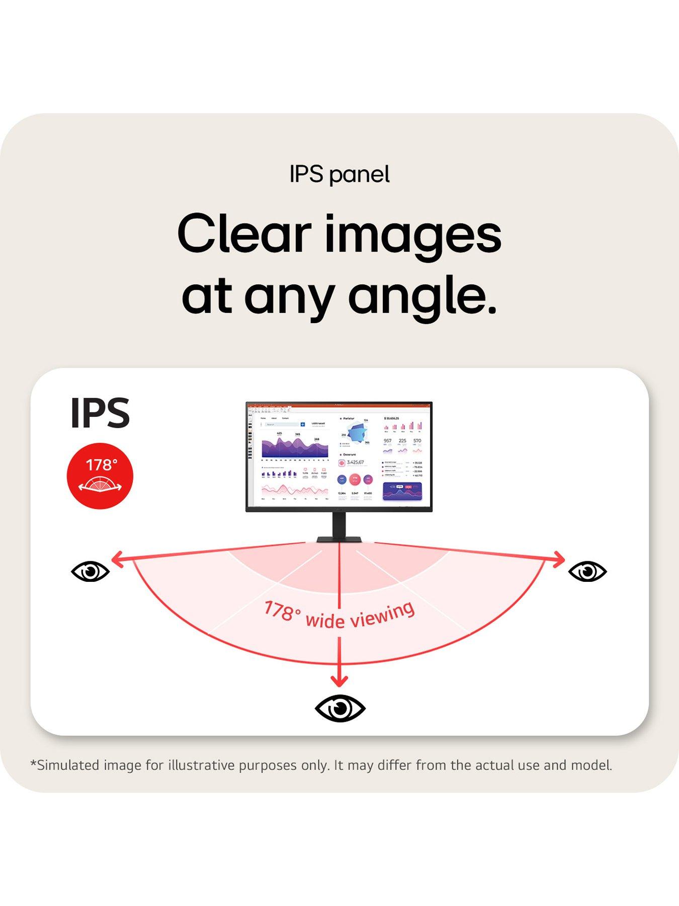 LG 27" QHD IPS 100Mz Monitor with HDR10 and USB Tye-C | Very