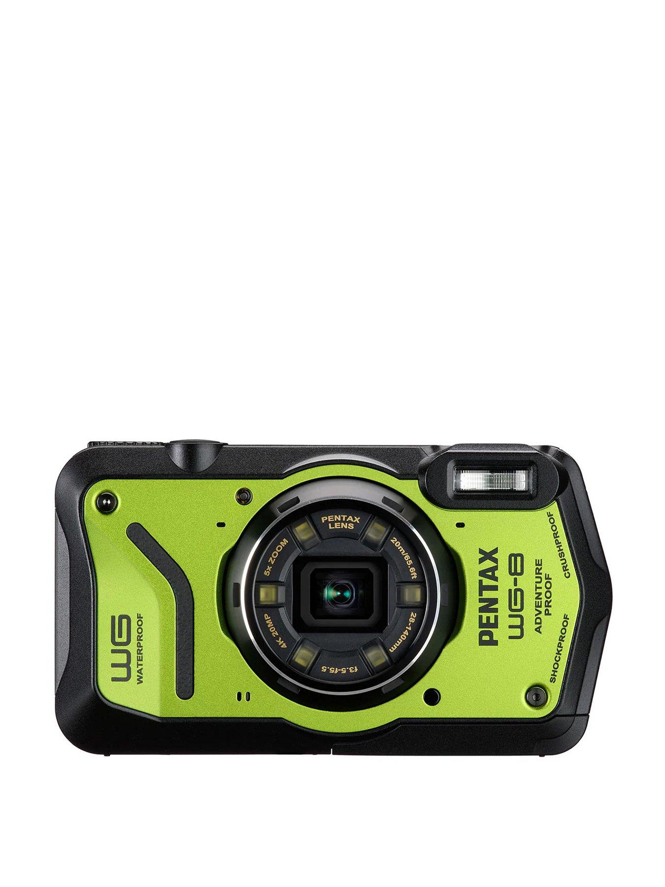 PENTAX WG-8 Tough Compact Camera - Green | Very