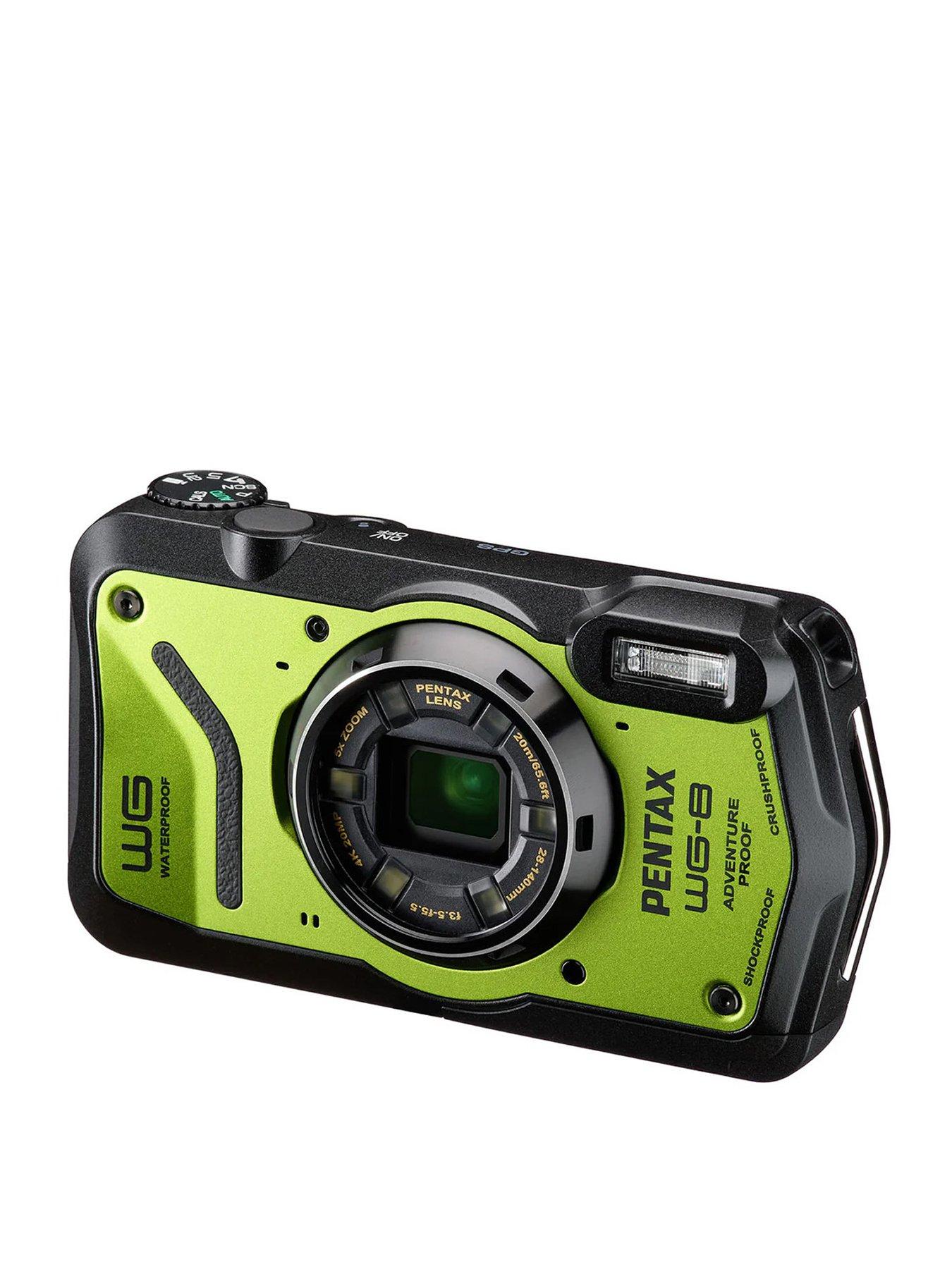 PENTAX WG-8 Tough Compact Camera - Green | Very