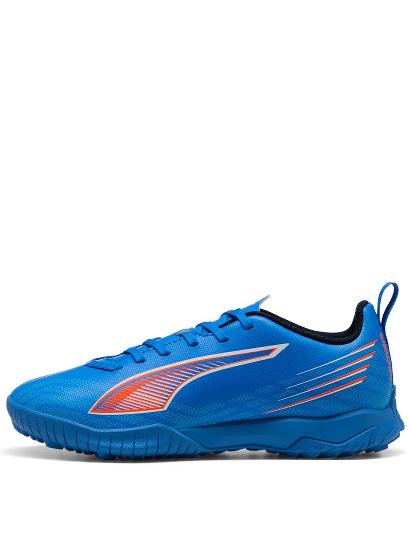 Puma Junior Ultra 6 Play Astro Turf Football Boots - Blue | Very