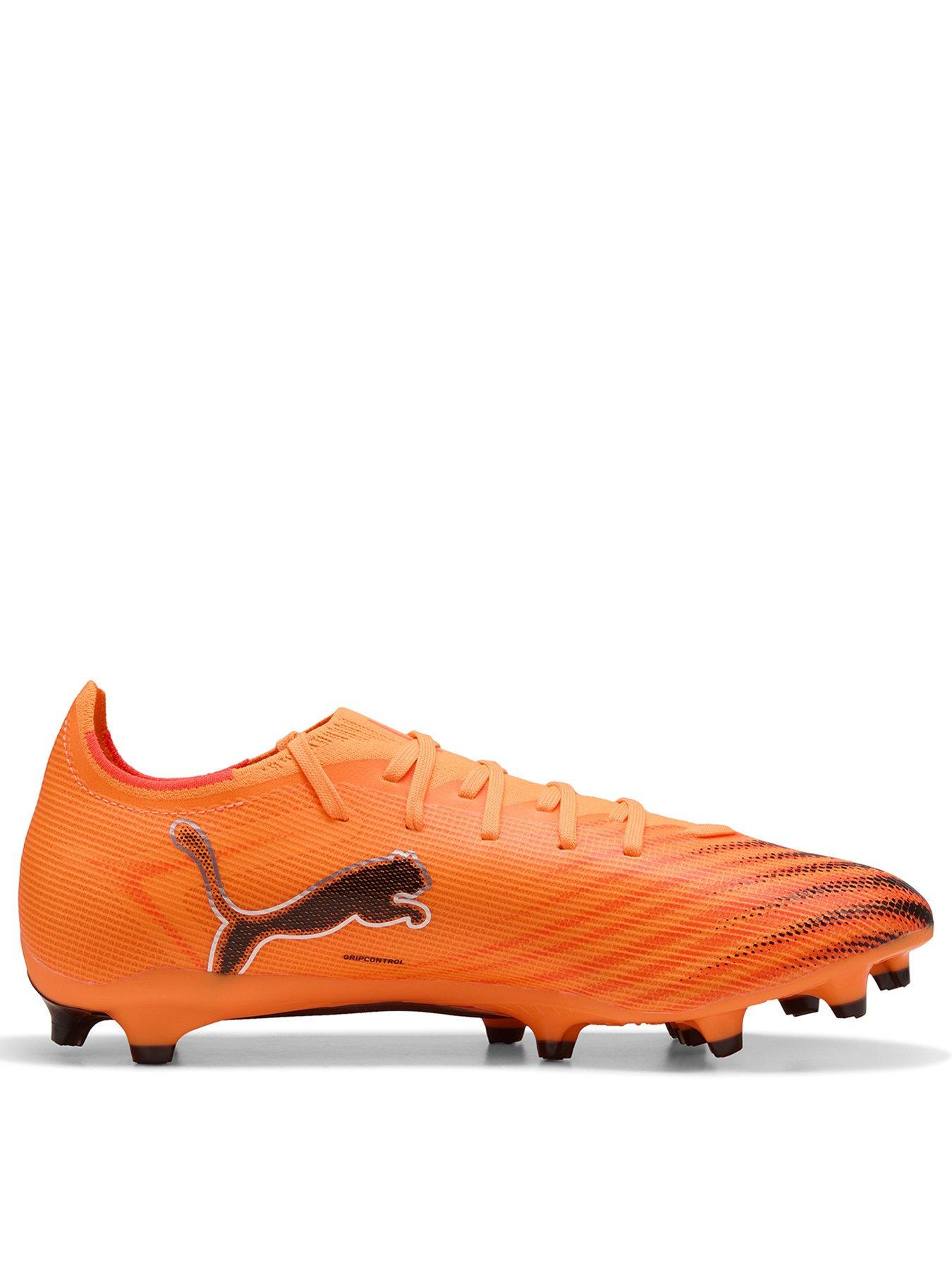 Puma Mens Ultra 6 Match Firm Ground Football Boots - Orange | Very