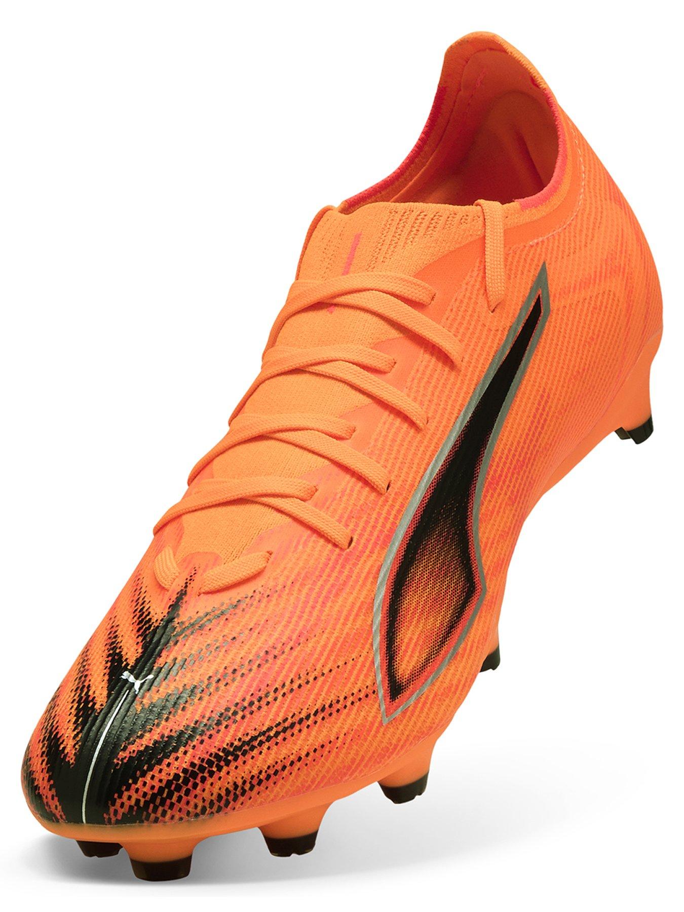 Puma Mens Ultra 6 Match Firm Ground Football Boots - Orange | Very