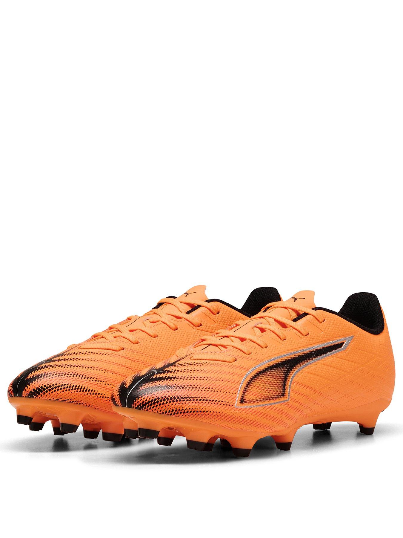 Puma Mens Ultra 6 Play Firm Ground Football Boots - Orange | Very
