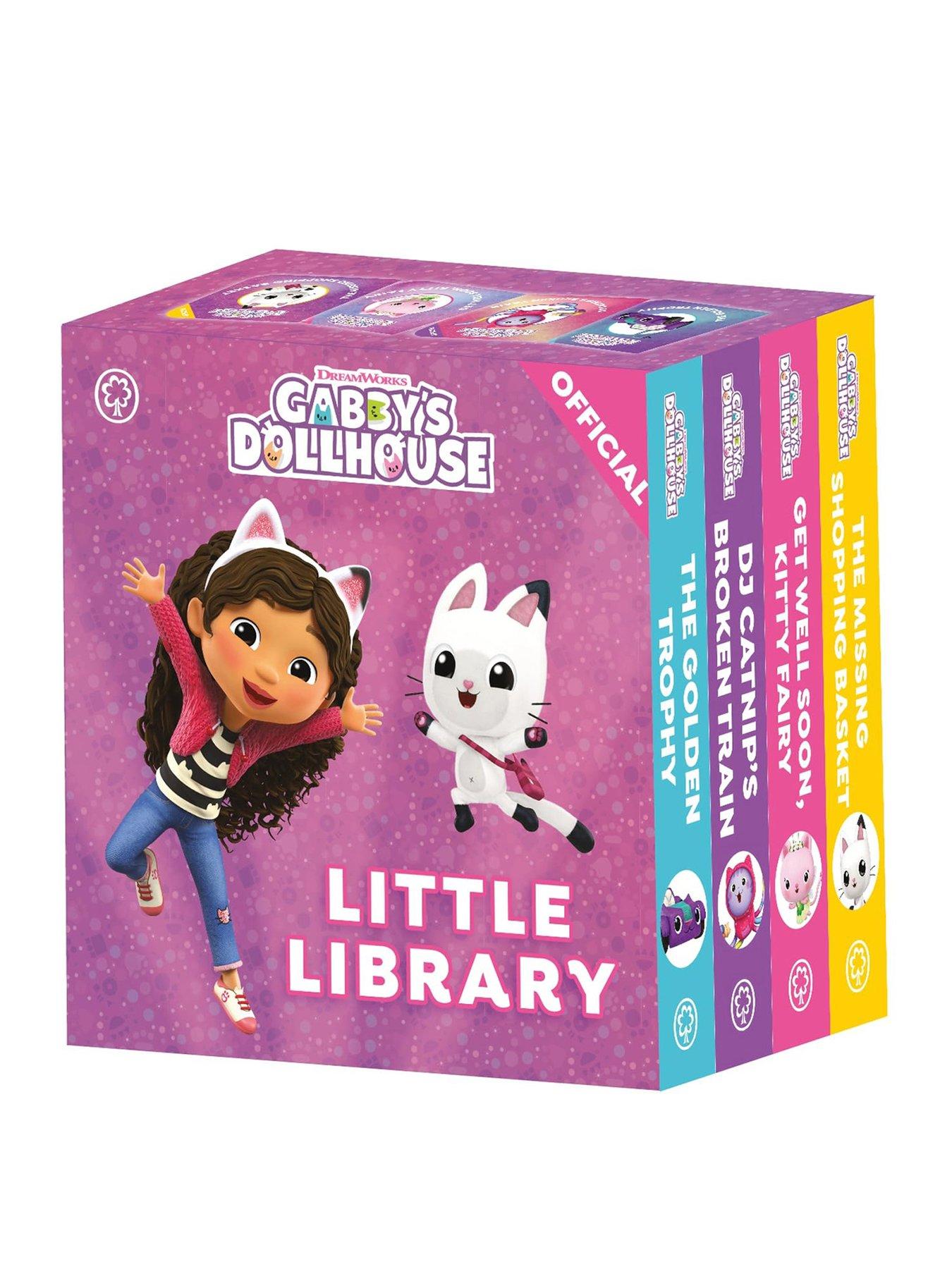 Gabby S Dollhouse Little Library 4 Book Set Very