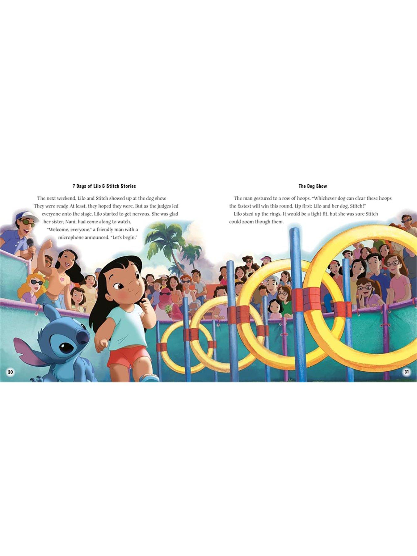 Disney Stitch Lilo & Stitch 7 Days of Lilo & Stitch Stories Book | Very