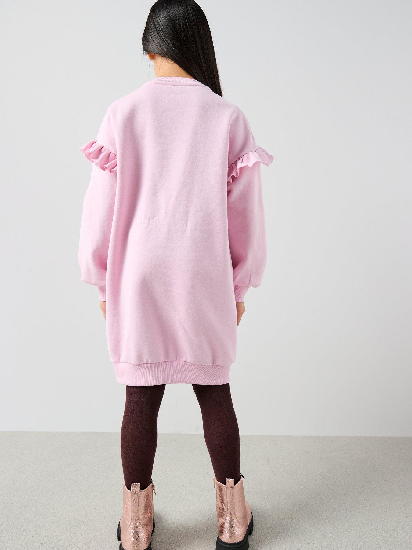 The Very Collection Girls Sweat Dress - Pink | Very