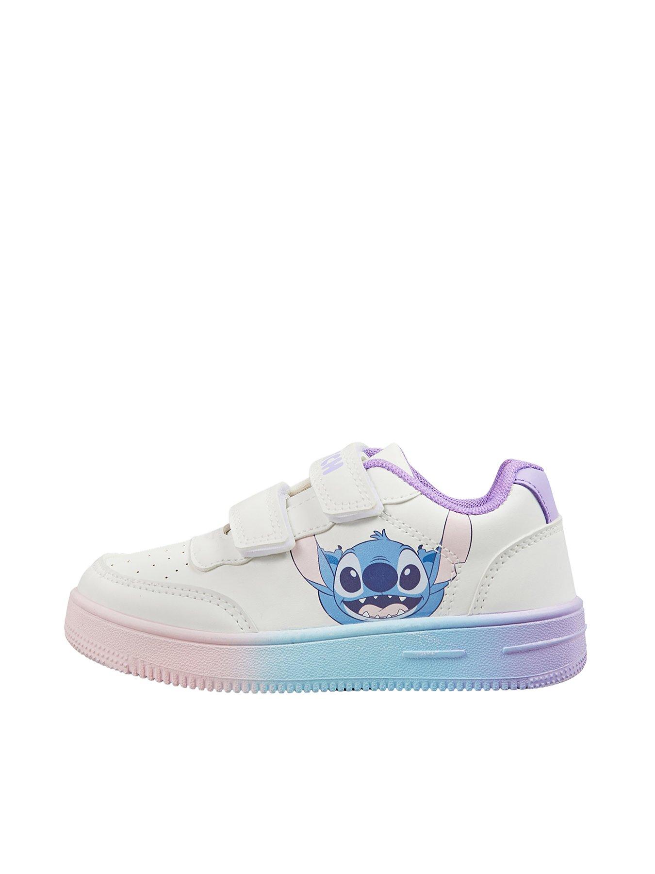 Disney Lilo & Stitch Lilo & Stitch Ombre Sole Trainers - White | Very