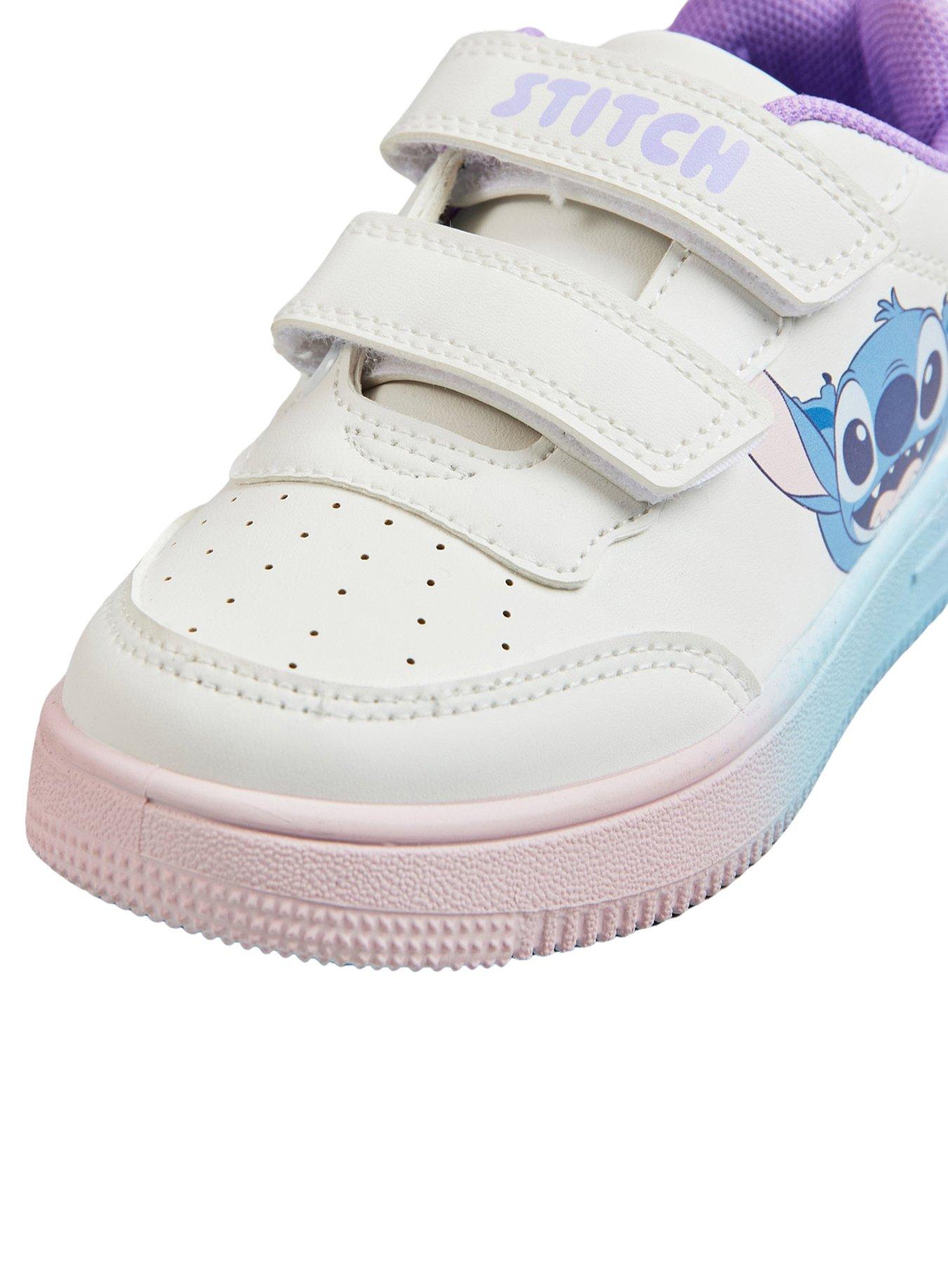 Disney Lilo & Stitch Lilo & Stitch Ombre Sole Trainers - White | Very
