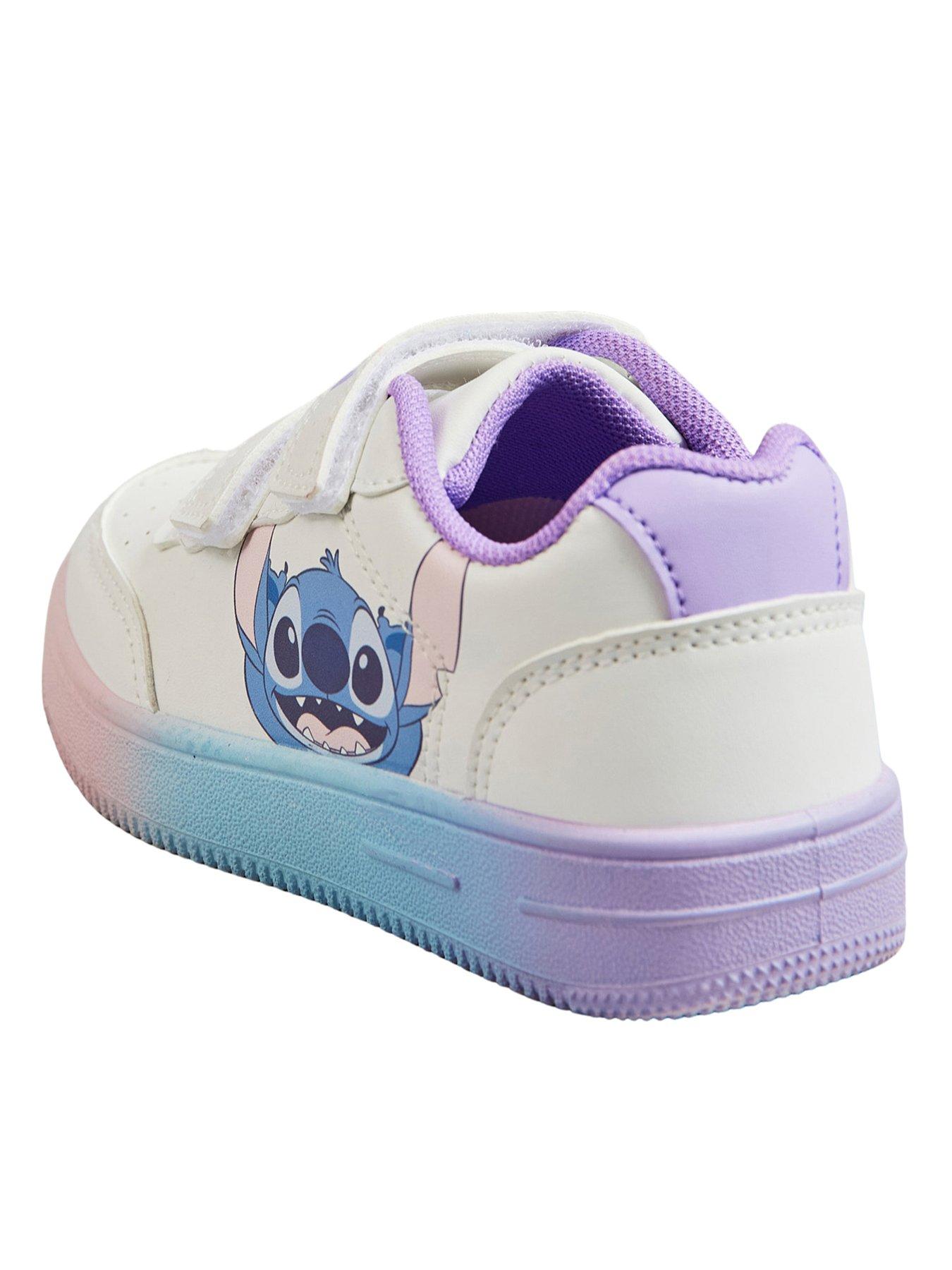 Disney Lilo & Stitch Lilo & Stitch Ombre Sole Trainers - White | Very