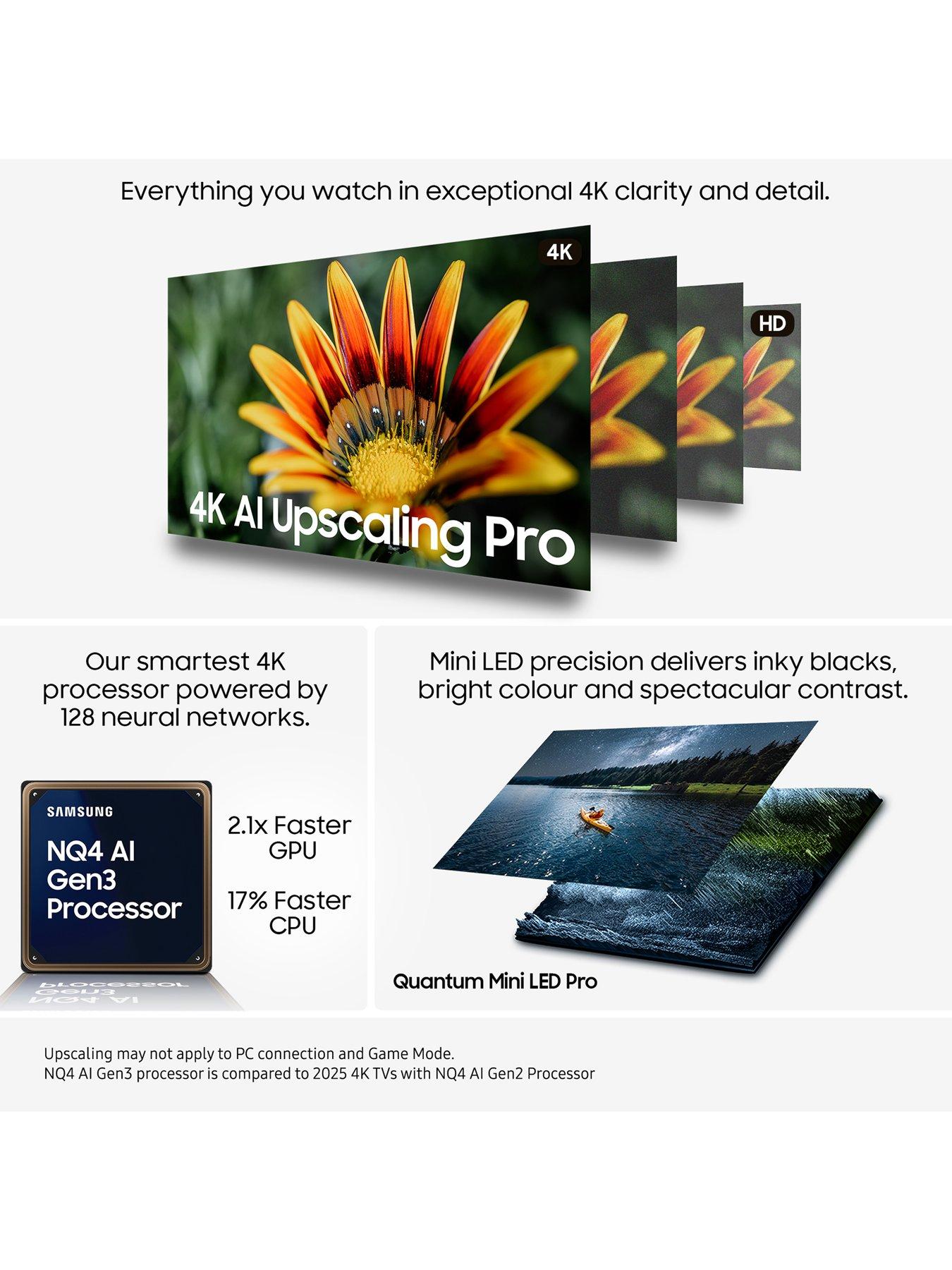 Samsung QN90F 50-inch Neo QLED 4K Mini LED Vision AI Smart TV ...