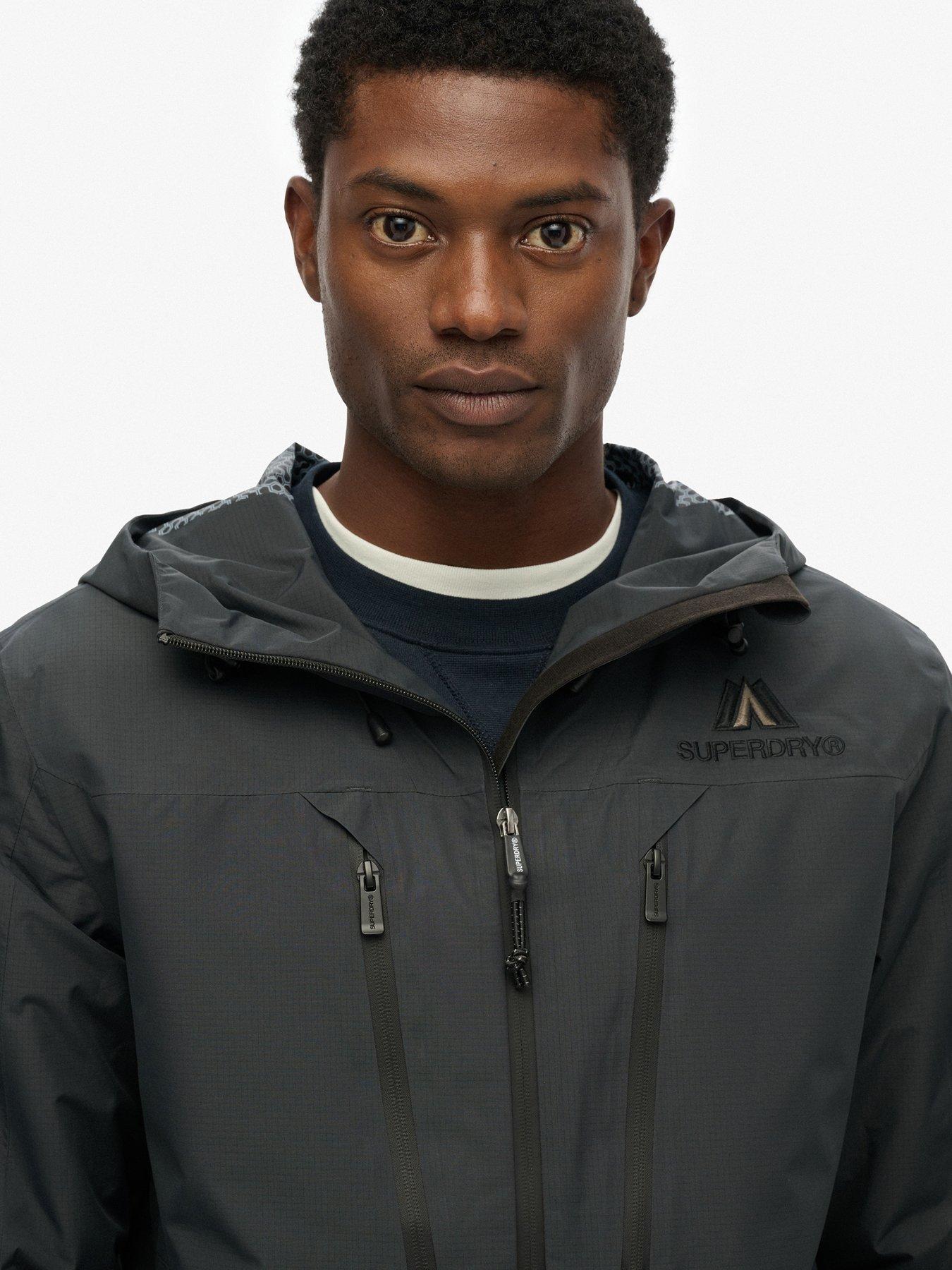 Superdry Waterproof Jacket - Grey | Very