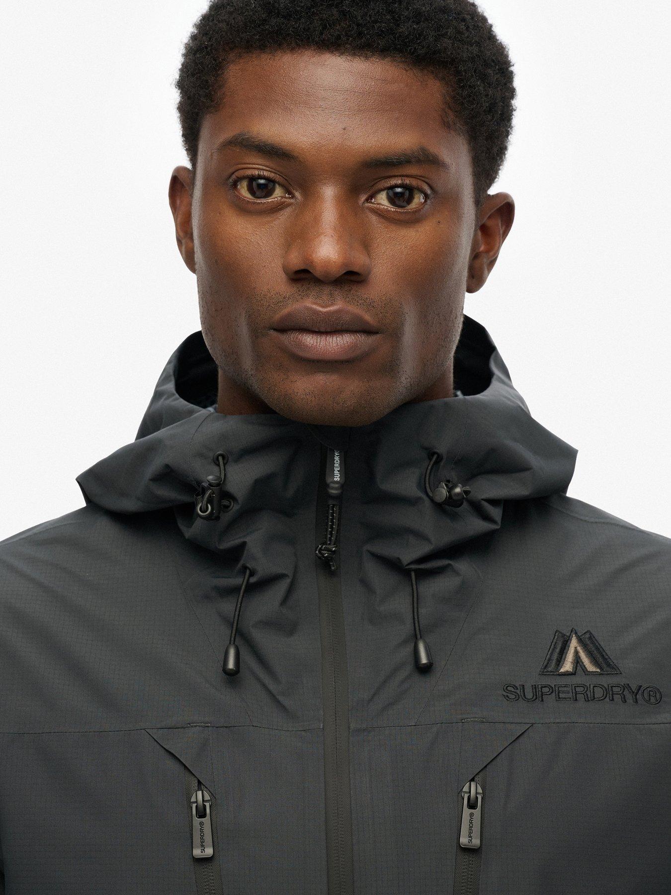 Superdry Waterproof Jacket - Grey | Very