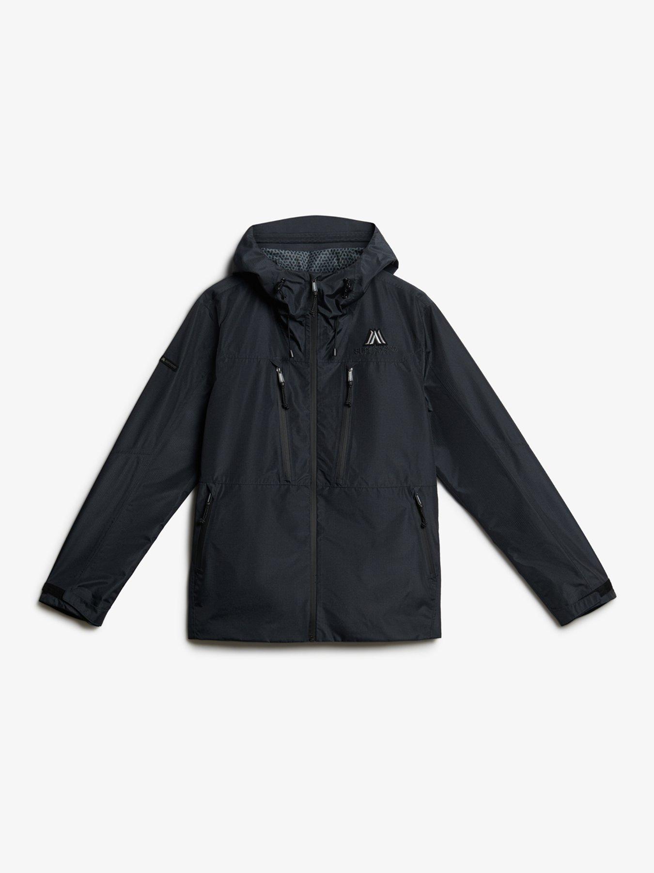 Superdry Waterproof Jacket - Grey | Very
