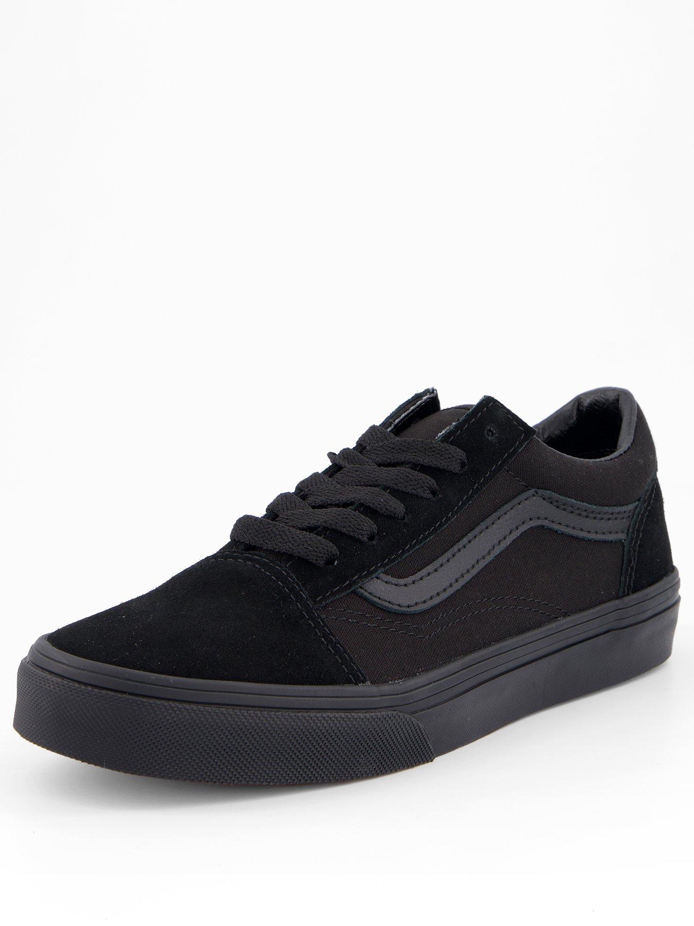 Vans Junior Old Skool Trainers - Black | Very