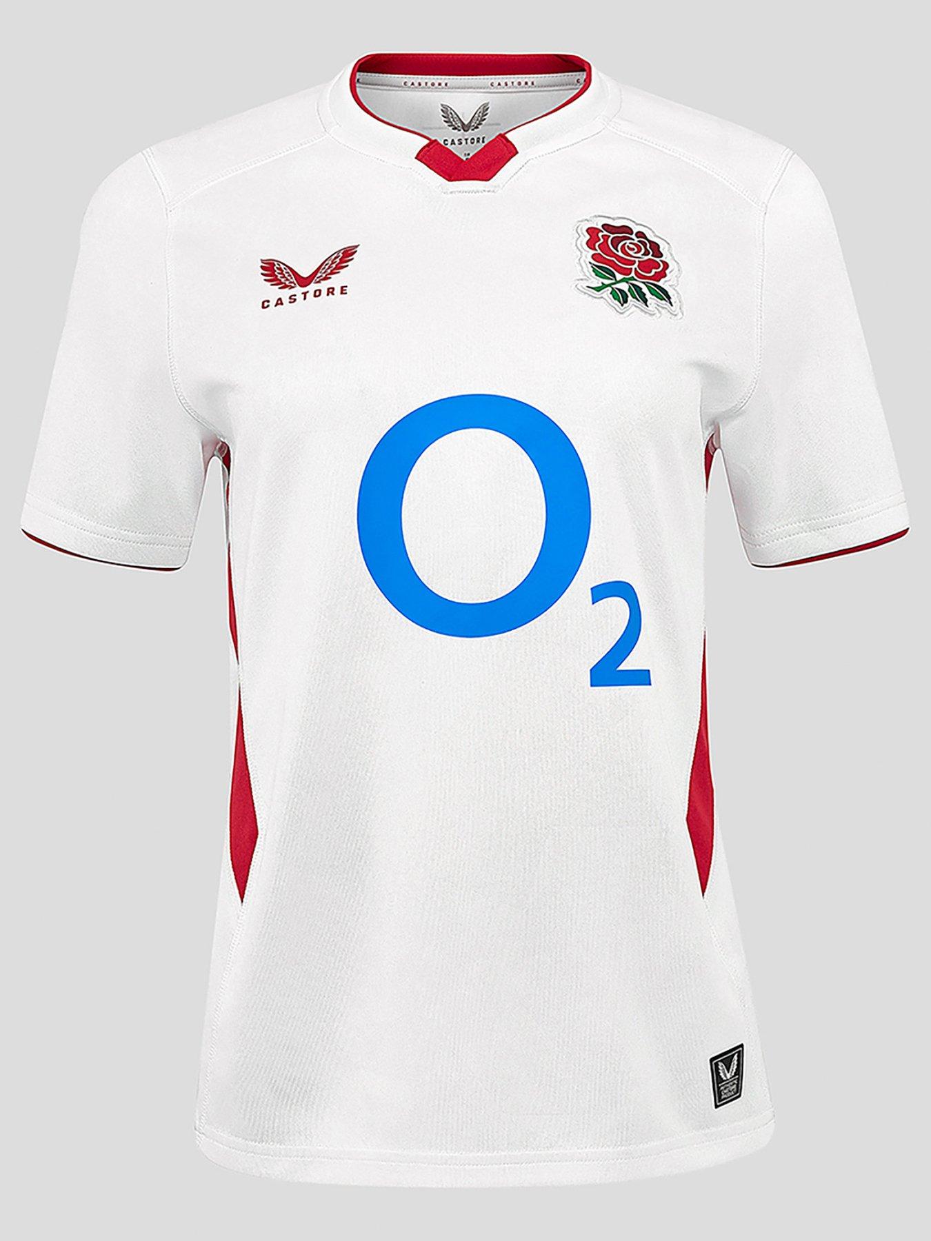 Castore Womens England Rugby Home Shirt - White | Very