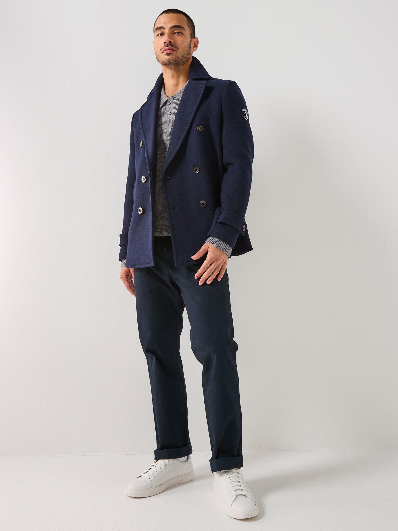 Hackett Greenwich Peacoat - Navy | Very