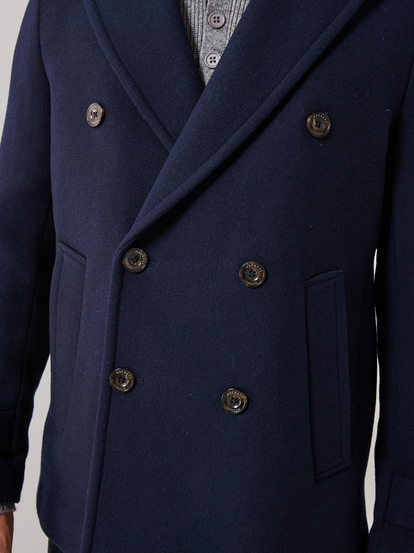 Hackett Greenwich Peacoat - Navy | Very