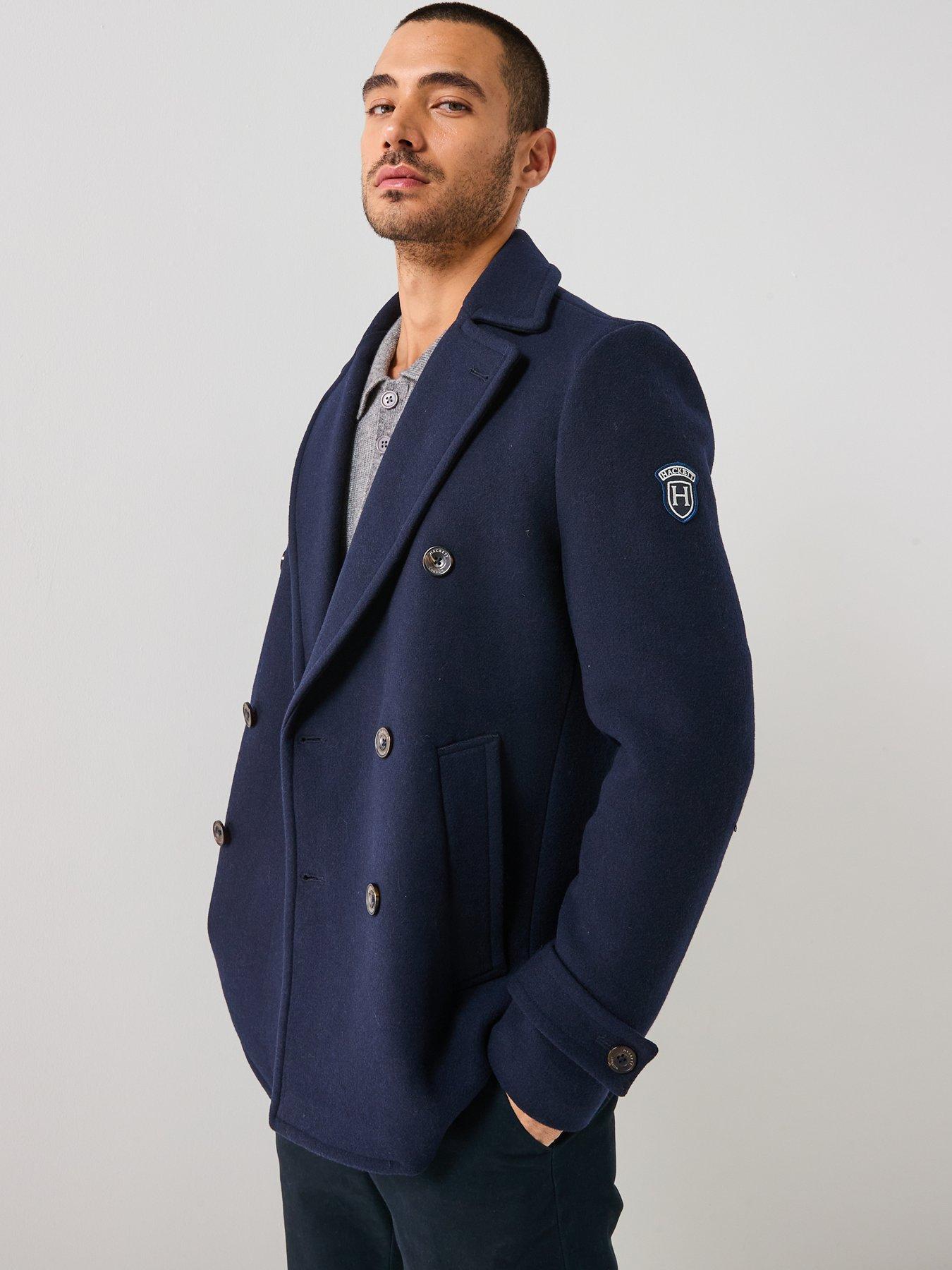 Hackett Greenwich Peacoat - Navy | Very