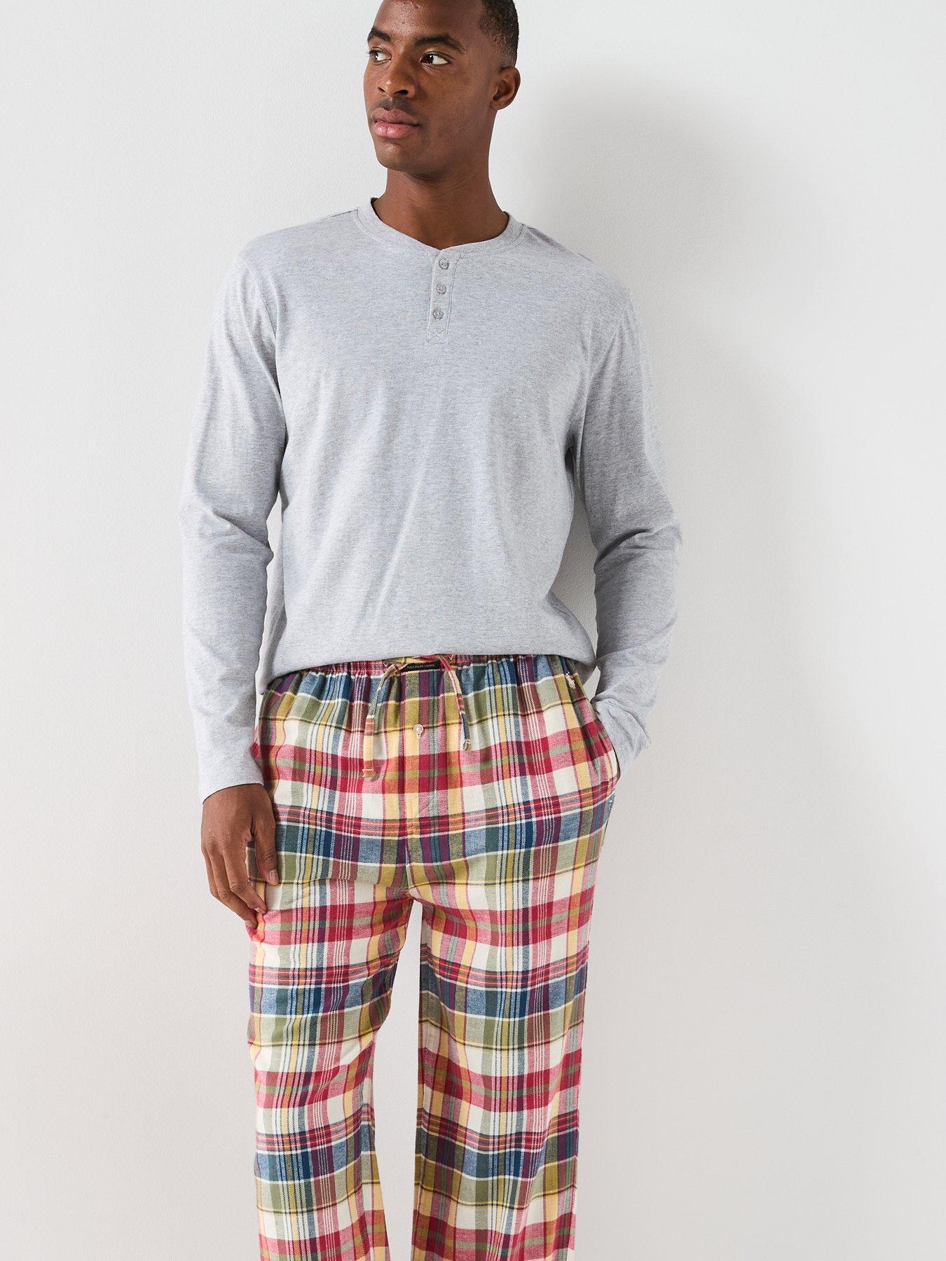 Polo Ralph Lauren Plaid Woven Pyjama Bottoms - Red | Very