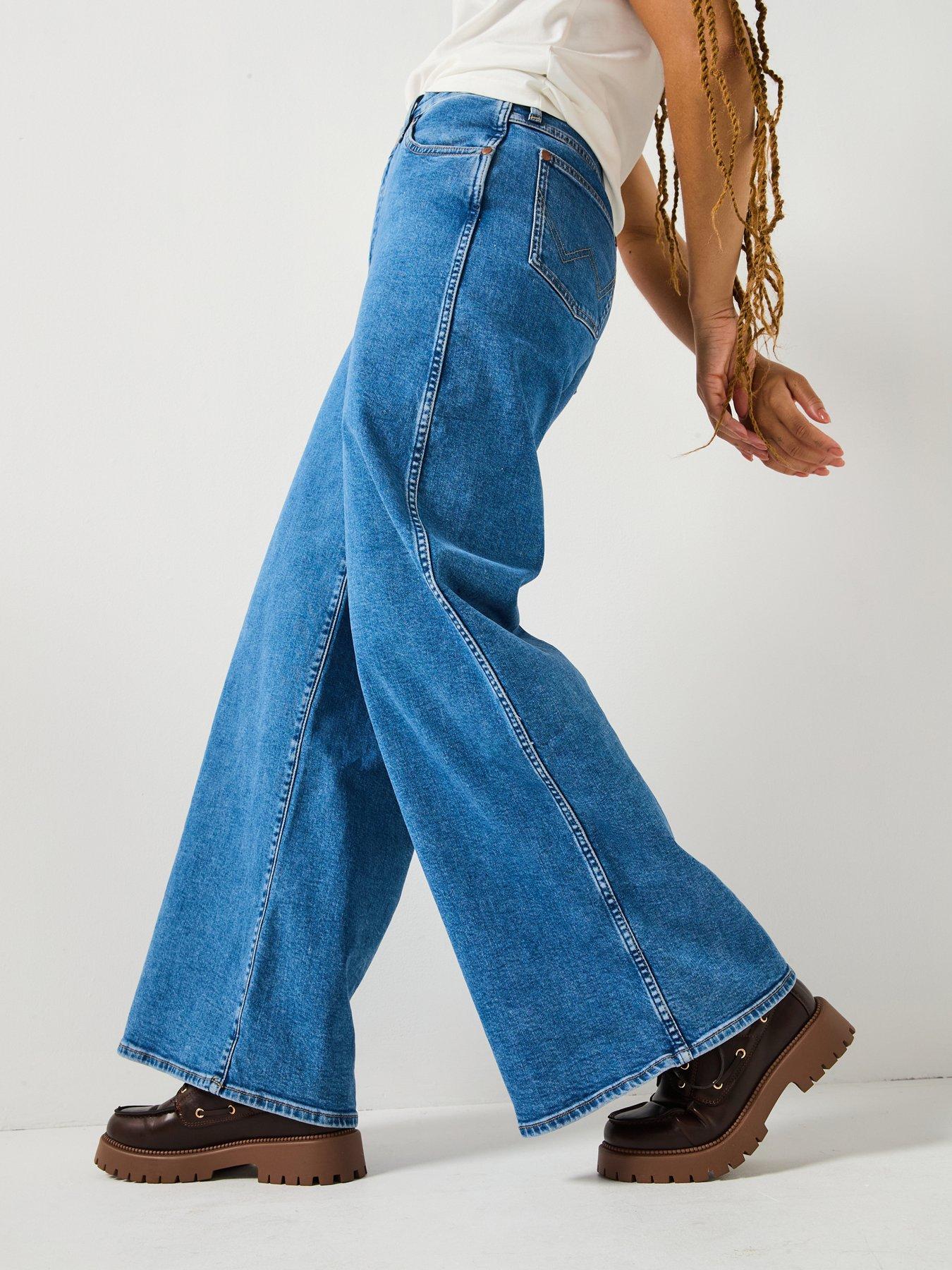 Wrangler Canyon Gentle Jeans - Sky - Blue | Very