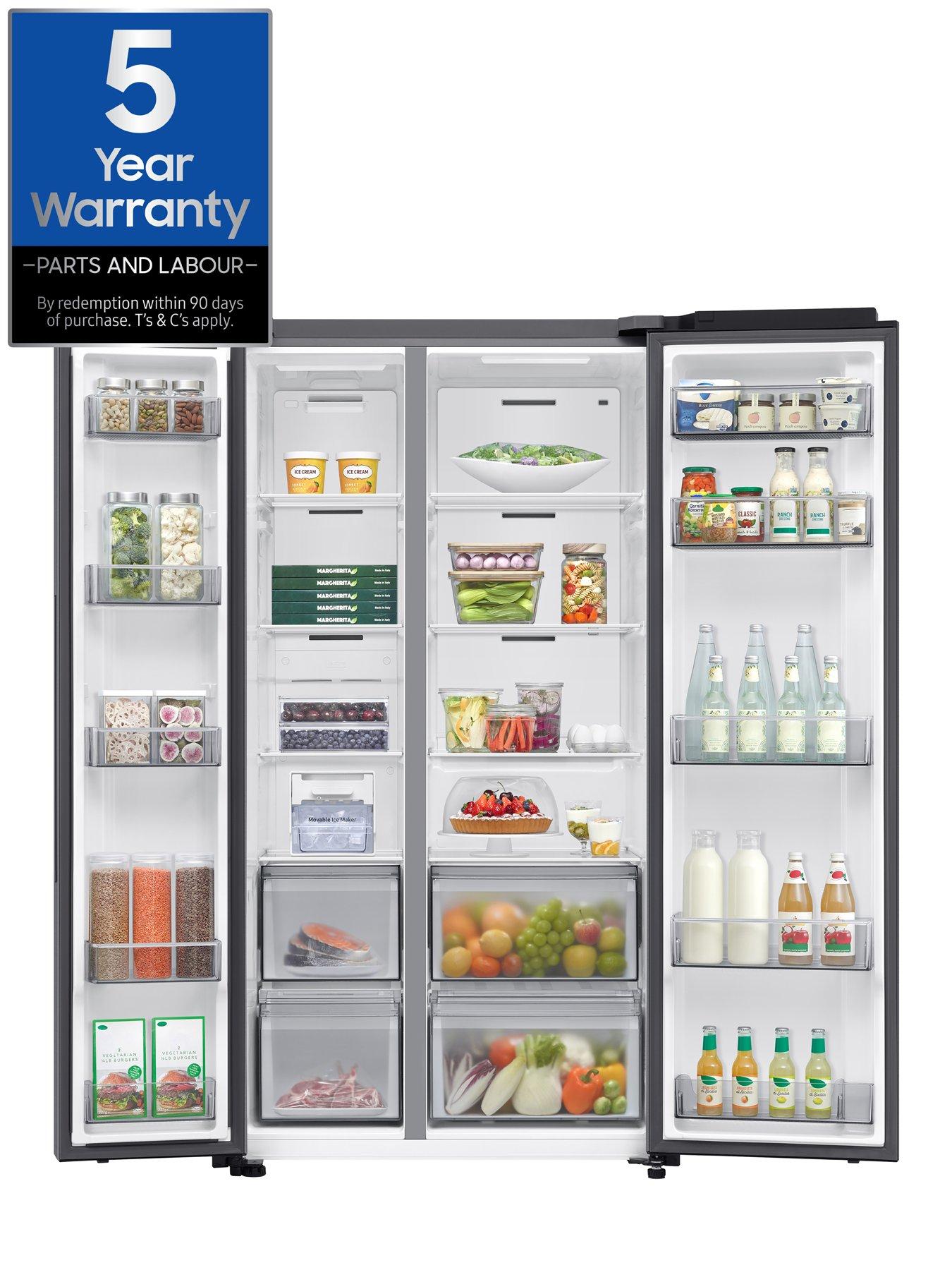 Samsung Series 6 SpaceMax RS70F65QETEU Wifi Connected Total No Frost American Fridge Freezer ...