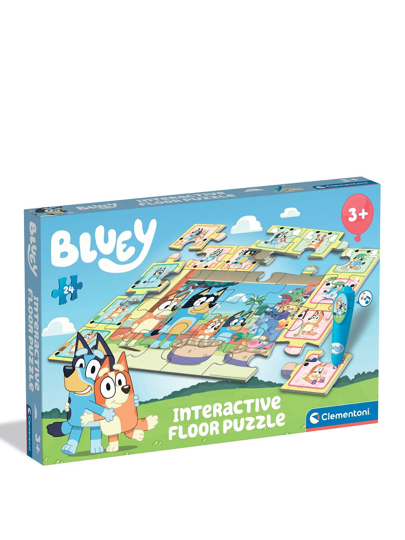 Clementoni Interactive Floor Puzzle - Bluey | Very