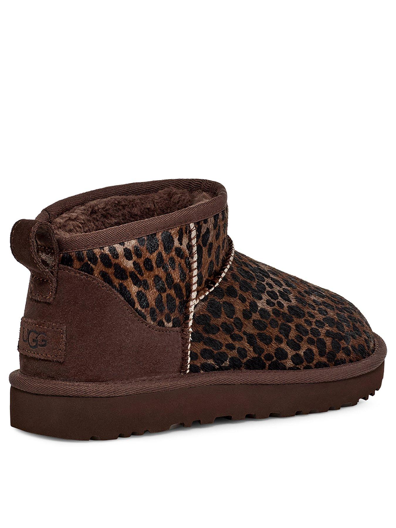 UGG Classic Ultra Mini Caspian Boots - Animal Print | Very