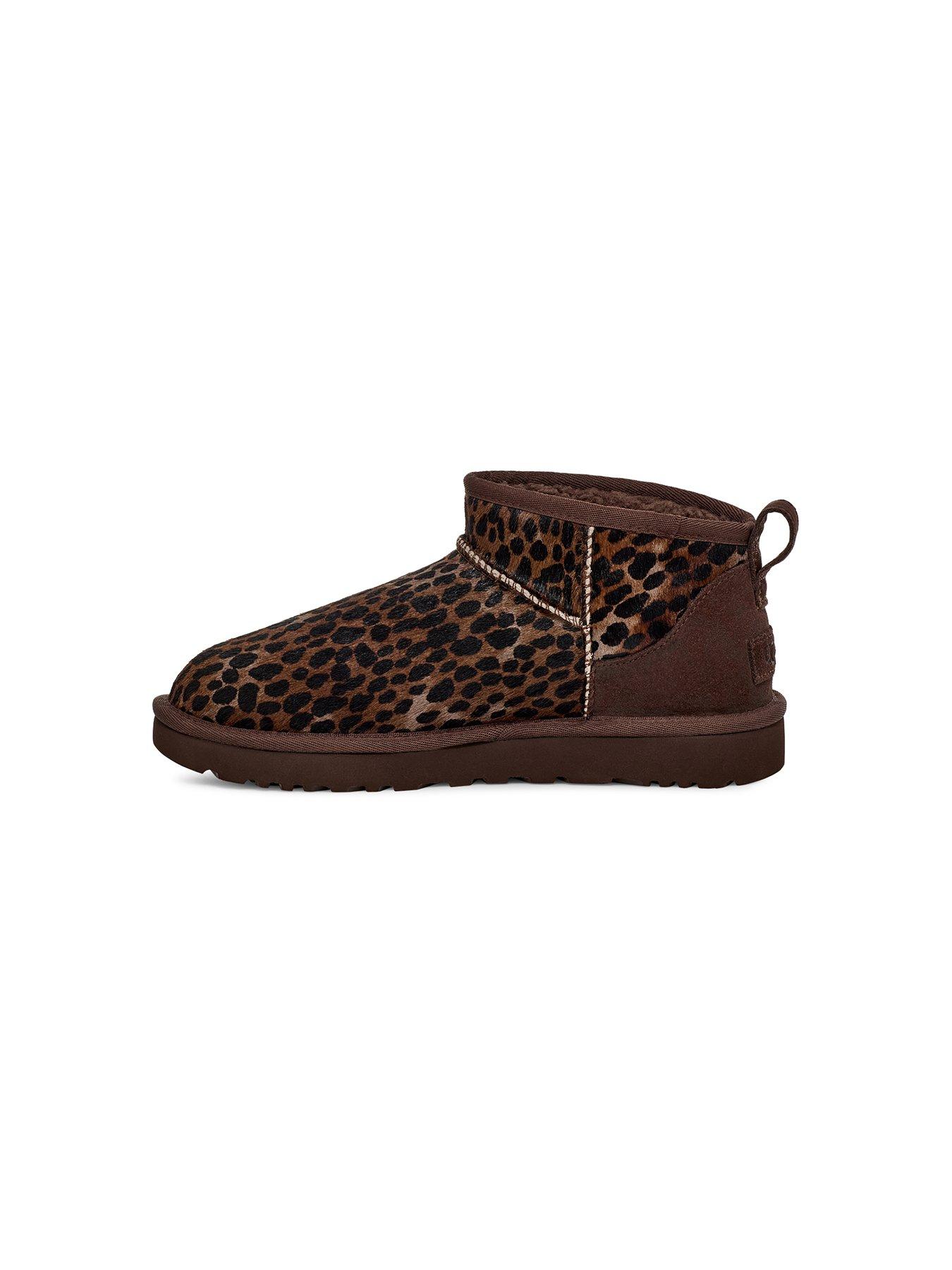 UGG Classic Ultra Mini Caspian Boots - Animal Print | Very