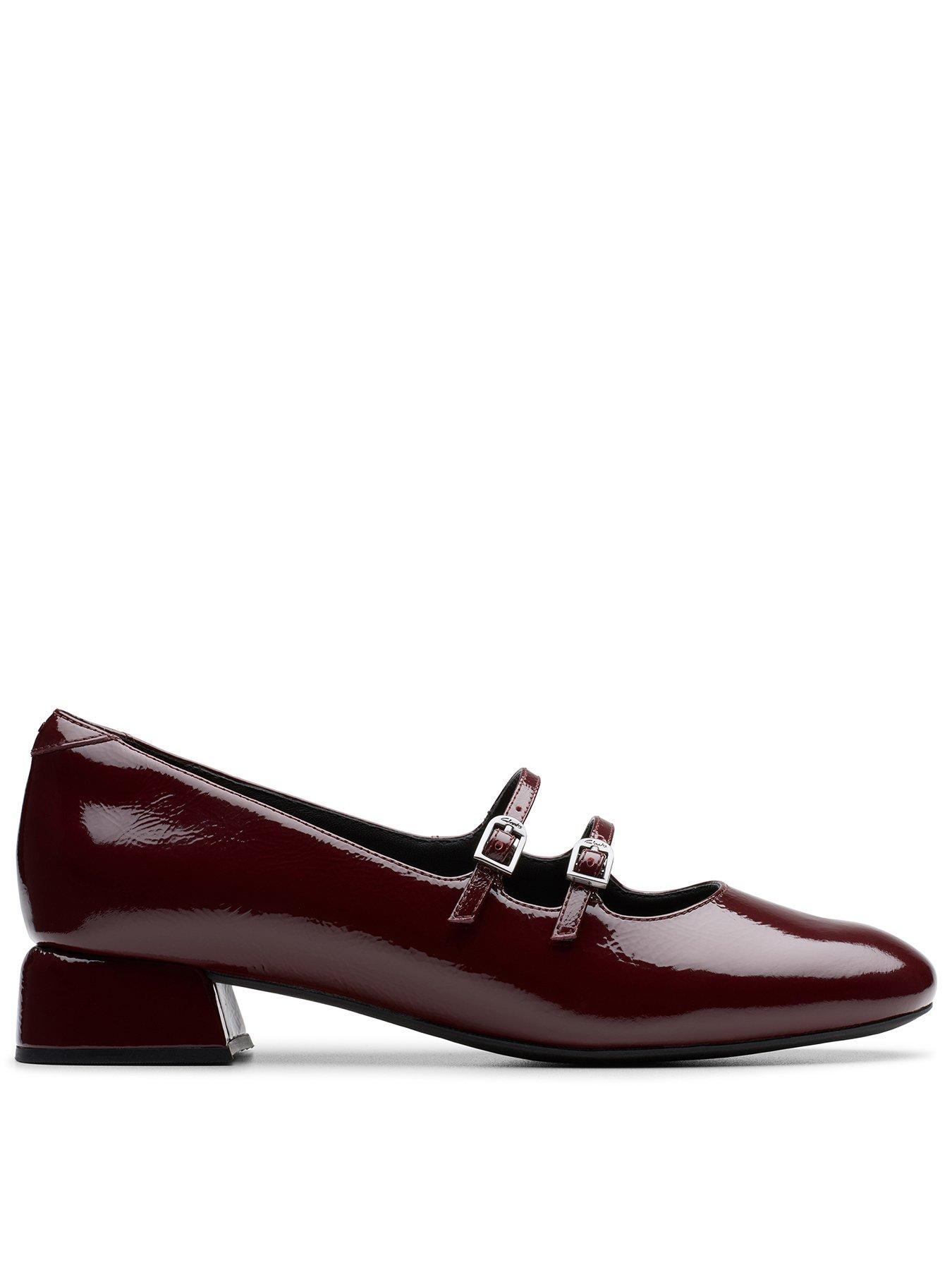 Clarks Daiss30 Shine Shoes - Red | Very