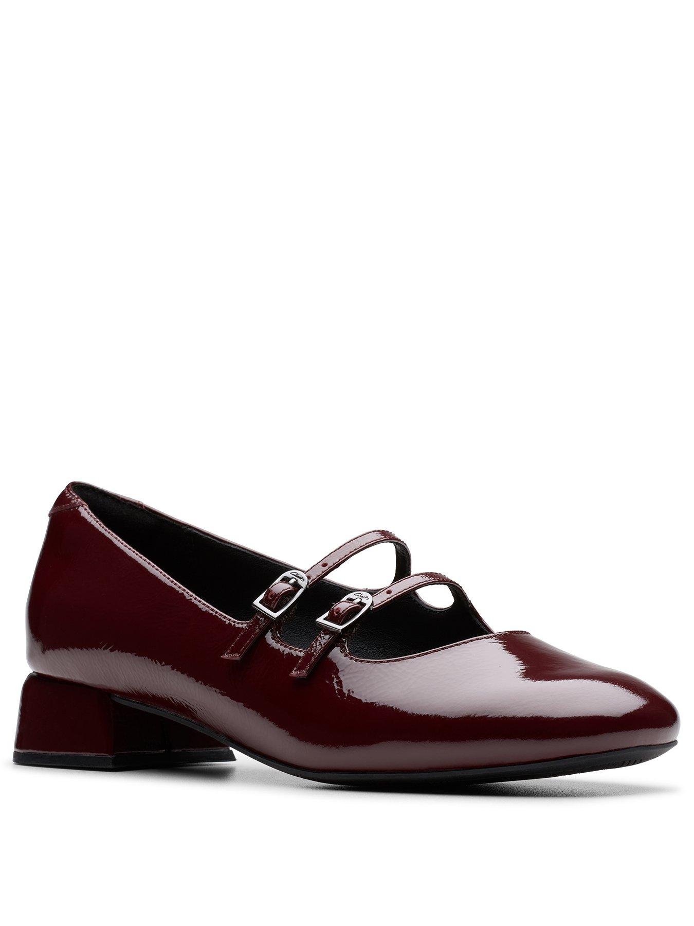 Clarks Daiss30 Shine Shoes - Red | Very