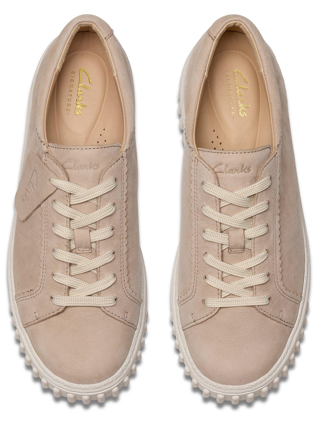 Clarks Mayhill Walk Trainers - Beige | Very