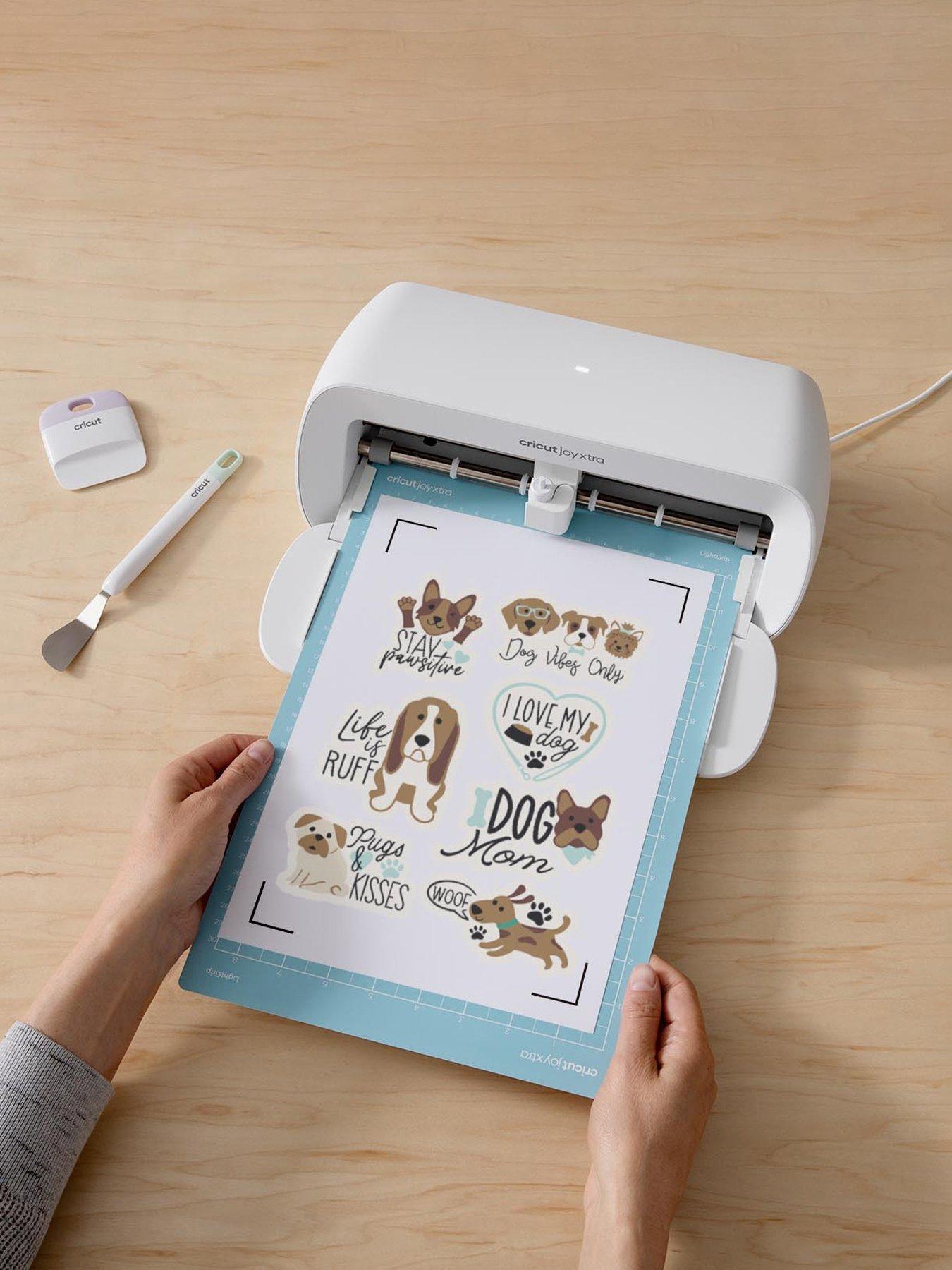 Cricut Joy Xrta Printable Vinyl (Transparent) 36 Sheets | Very