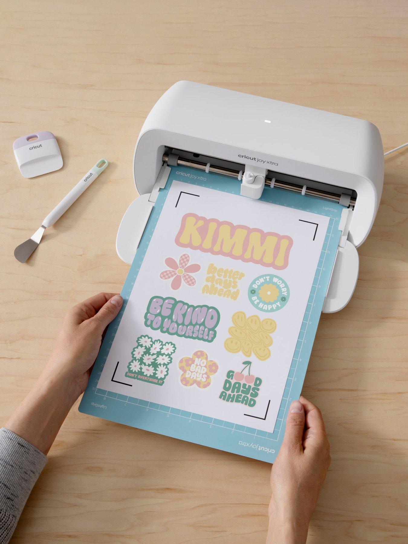 Cricut Joy Xtra Printable Sticker Paper (White) 32 Sheets | Very