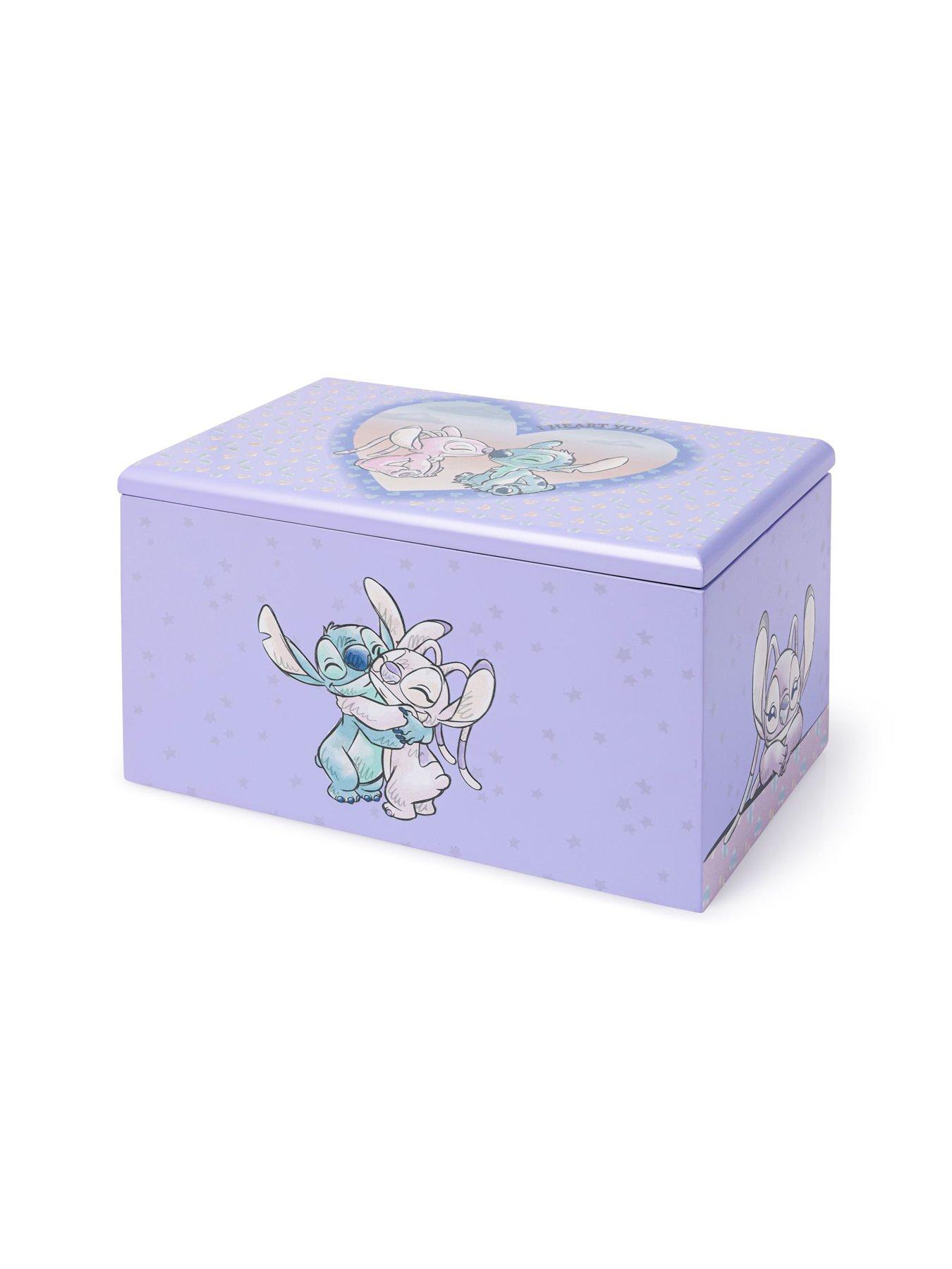Disney Stitch and Angel Purple Jewellery Box | Very